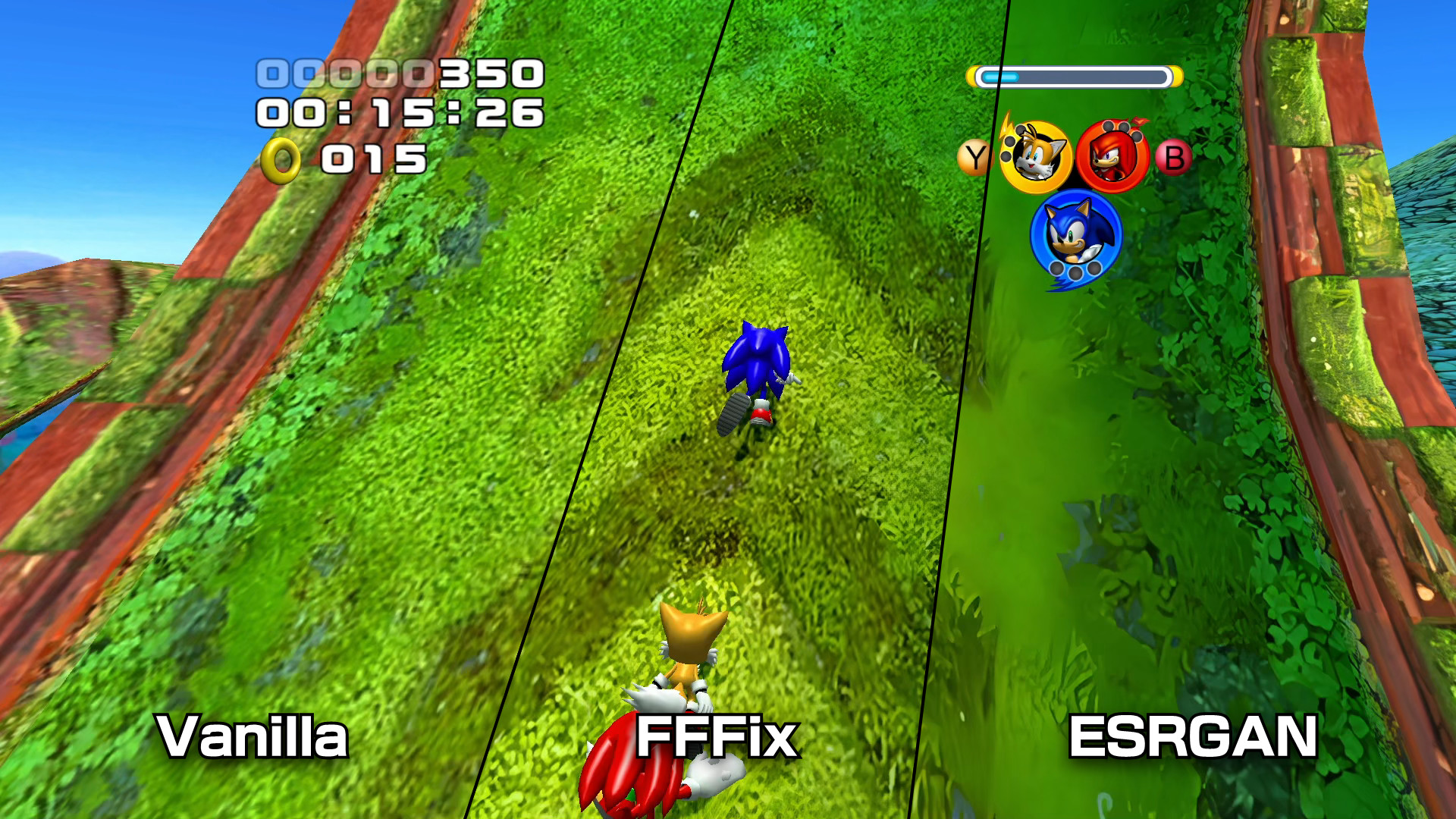 Sonic Heroes Real ESRGAN Frog Forest Fix Mod for Sonic Heroes | SH Mods