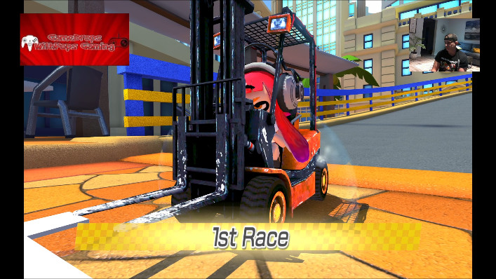 Custom Forklift mod over Sneaker MK8D Mod for Mario Kart 8 Deluxe | MK8D Mods
