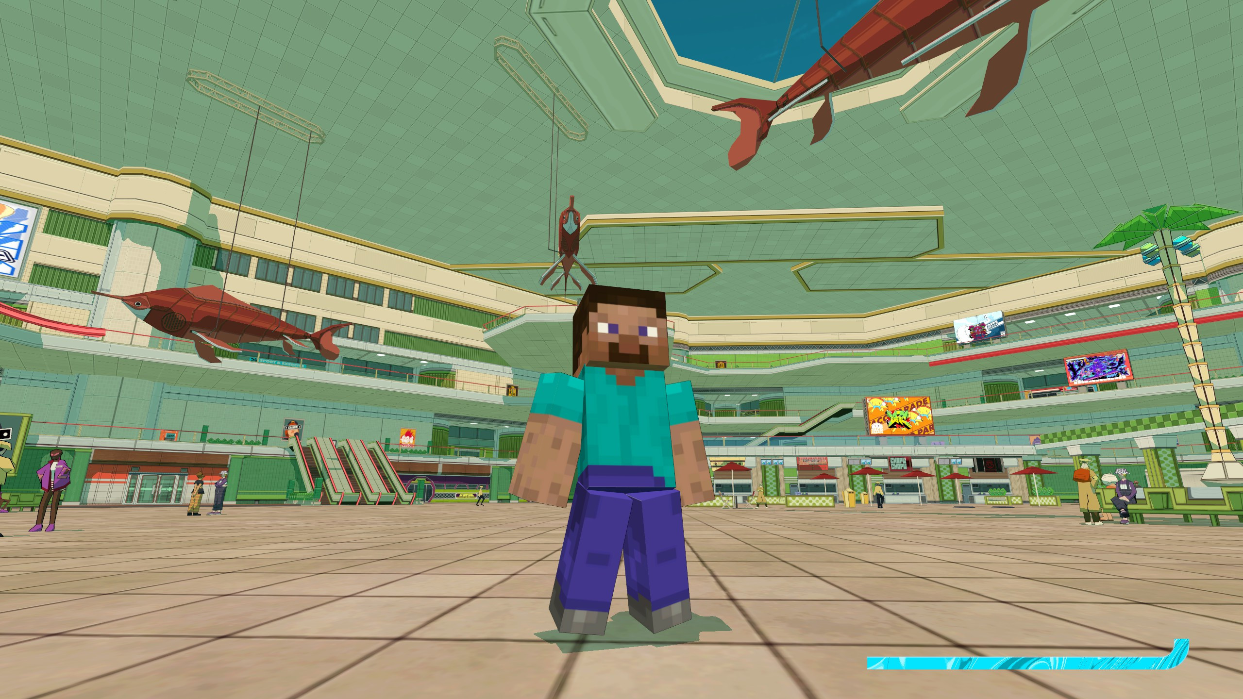 Steve Mod for Bomb Rush Cyberfunk | BRC Mods