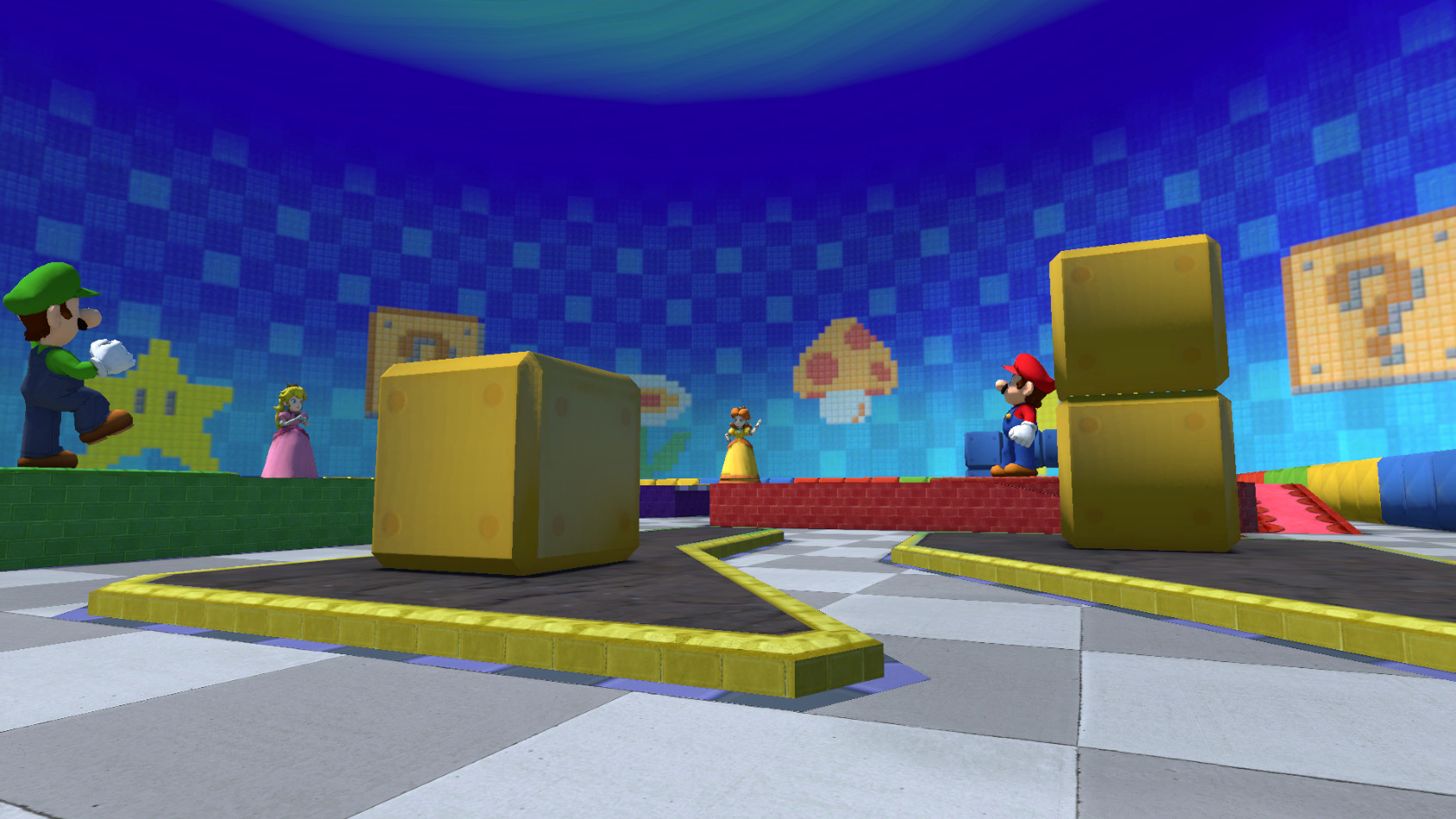 Wii Block Plaza [Port] Mod for Mario Kart 8 Deluxe | MK8D Mods