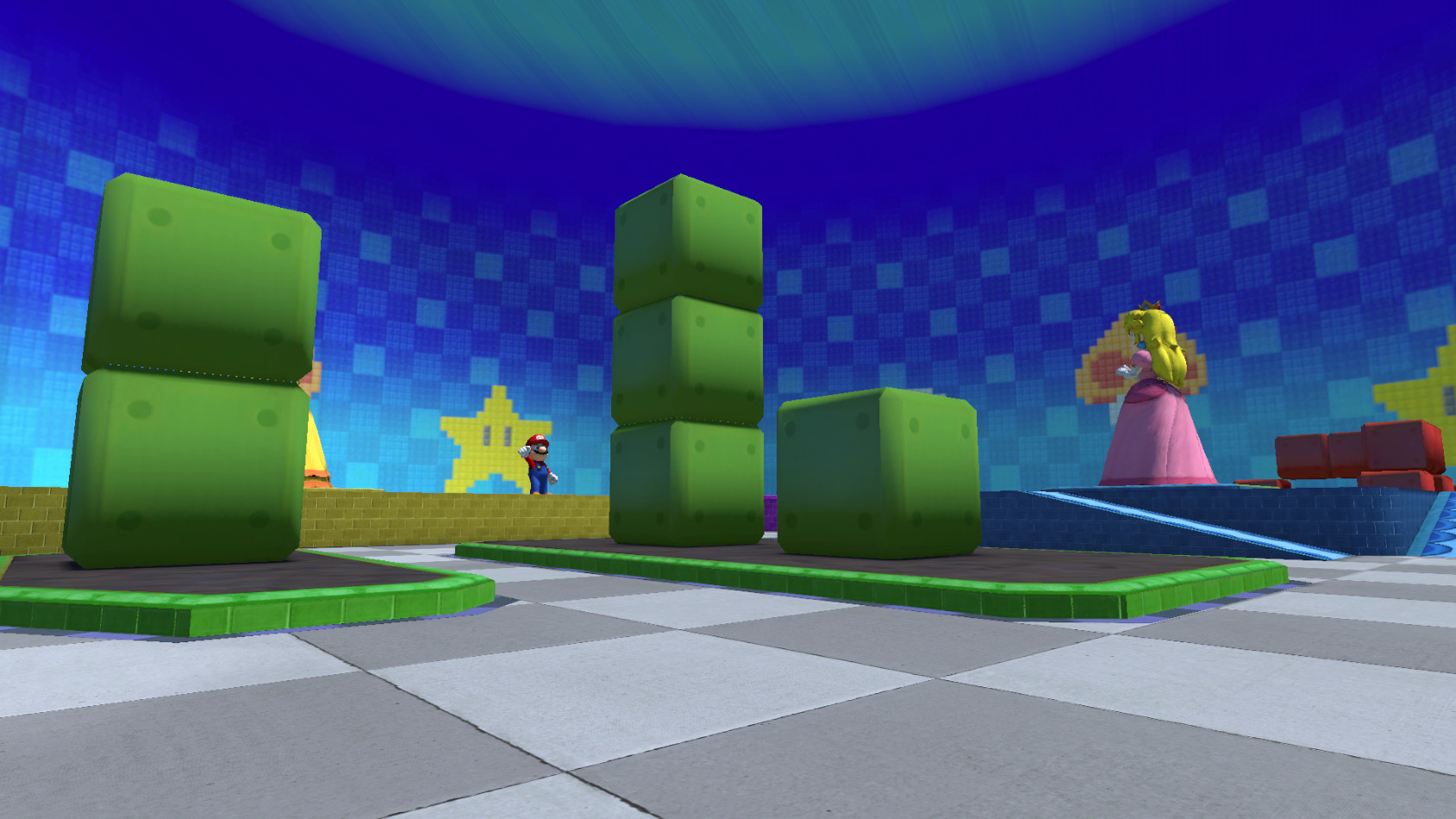 Wii Block Plaza [Port] Mod for Mario Kart 8 Deluxe | MK8D Mods