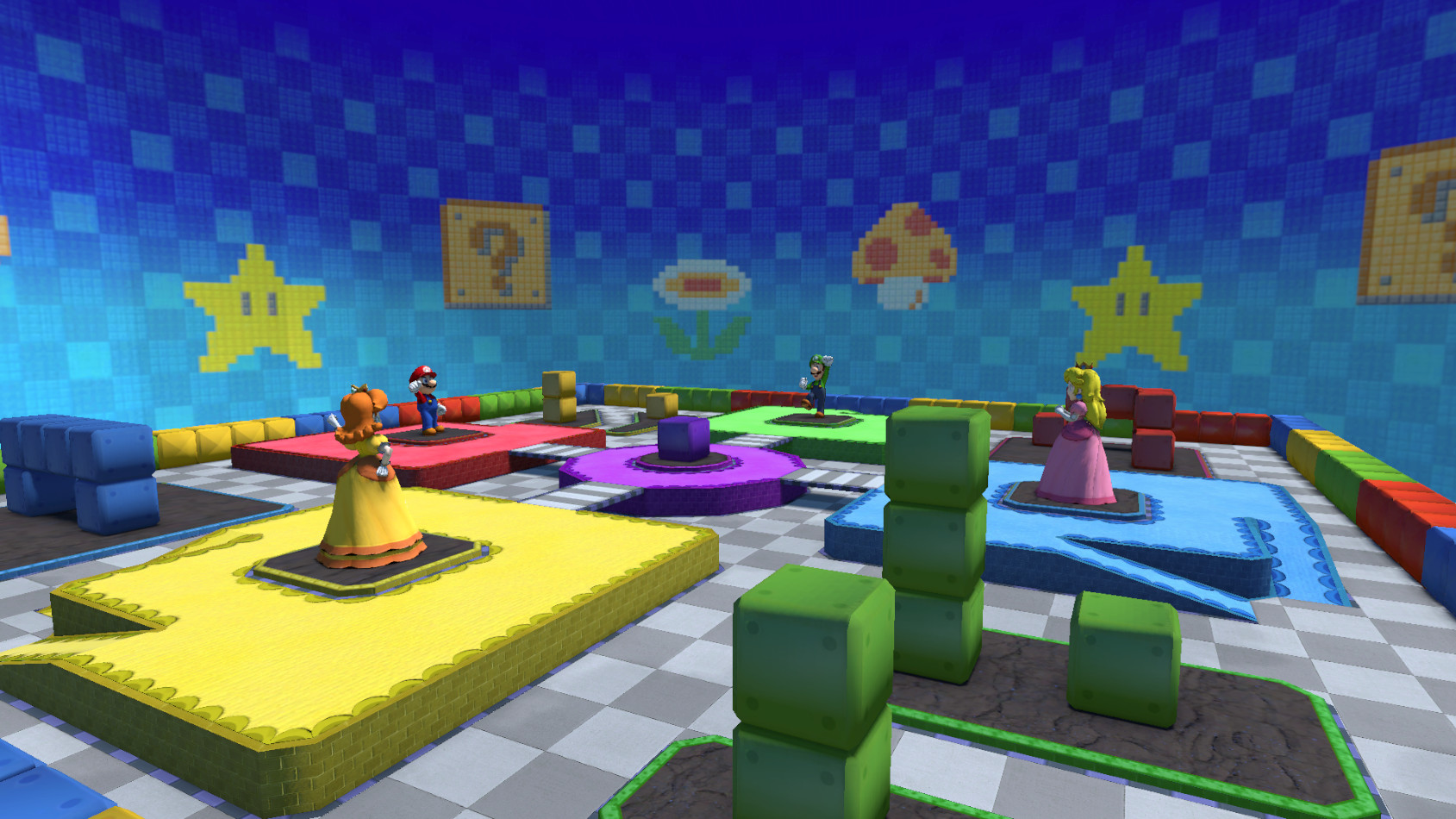 Wii Block Plaza [Port] Mod for Mario Kart 8 Deluxe | MK8D Mods