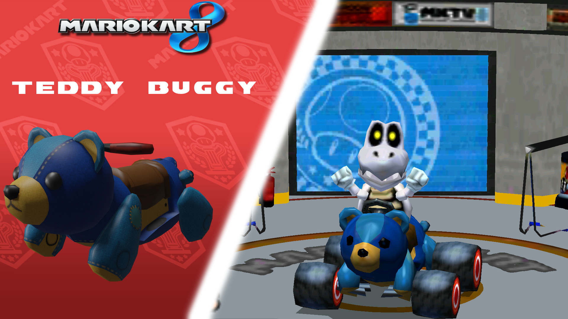Teddy Buggy (MK8) Mod for Mario Kart 7 | MK7 Mods