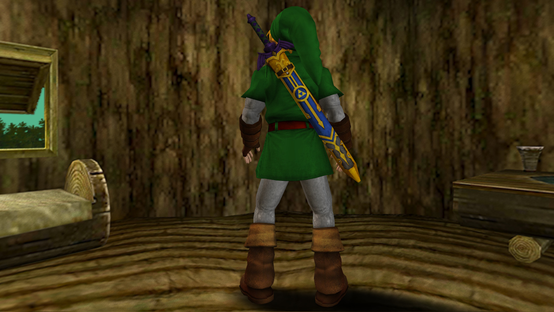Hyrule Warriors Link Mod for Ship of Harkinian (Ocarina of Time PC Port ...