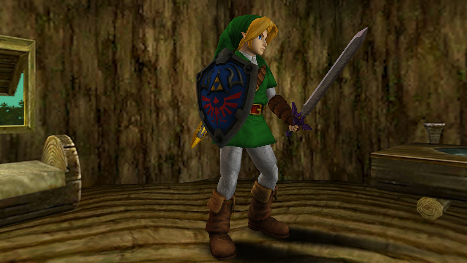 Hyrule Warriors Link Mod for Ship of Harkinian (Ocarina of Time PC Port ...
