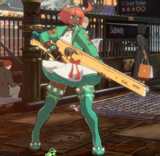 Elphelt Skin tone 04 for other Colors Mod for GUILTY GEAR -STRIVE ...