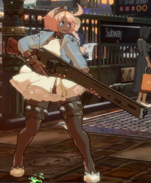 Elphelt Skin tone 04 for other Colors Mod for GUILTY GEAR -STRIVE ...