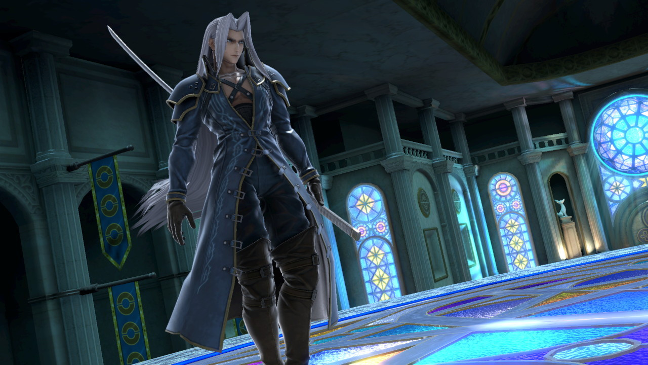 Vergil-Themed Sephiroth Mod for Super Smash Bros. Ultimate | SSBU Mods