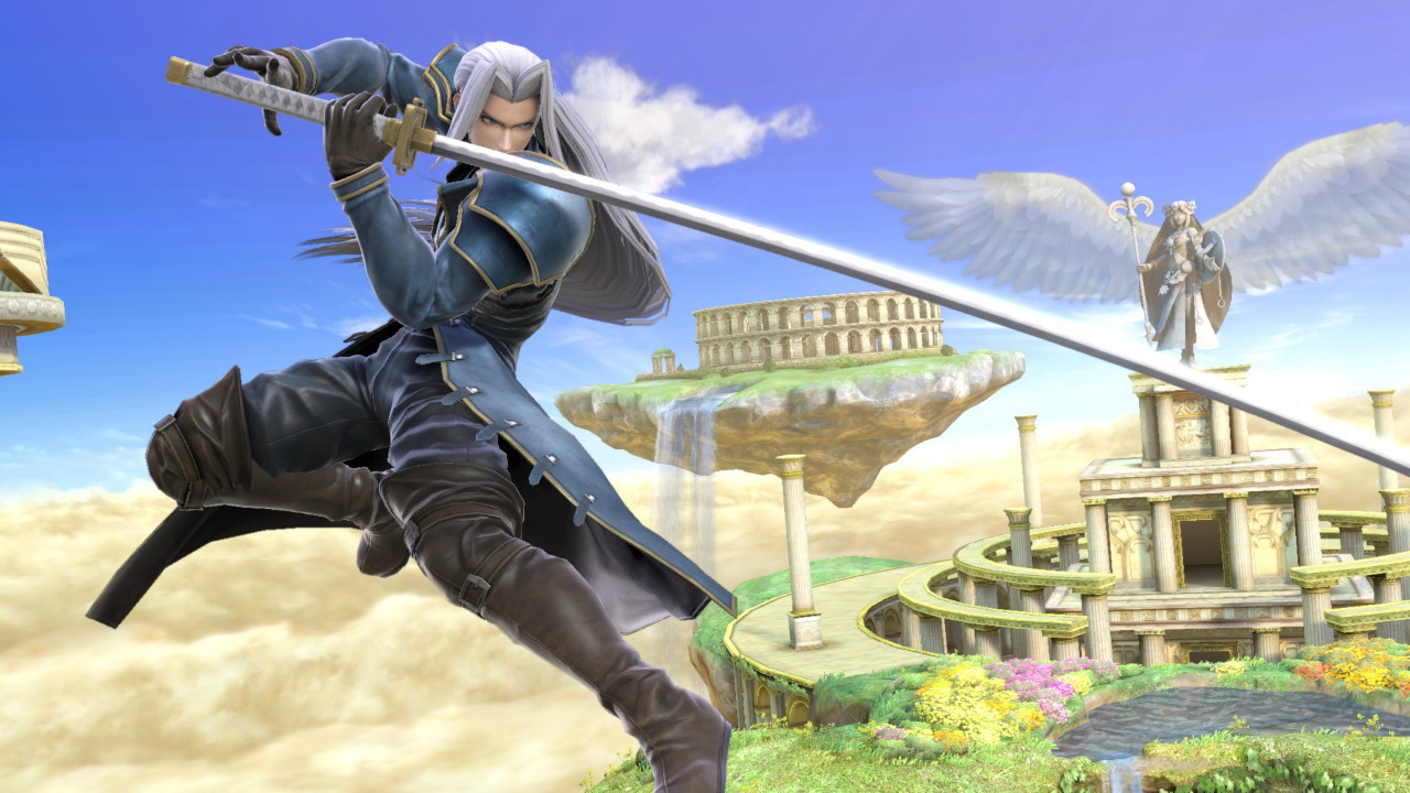Vergil-Themed Sephiroth Mod for Super Smash Bros. Ultimate | SSBU Mods