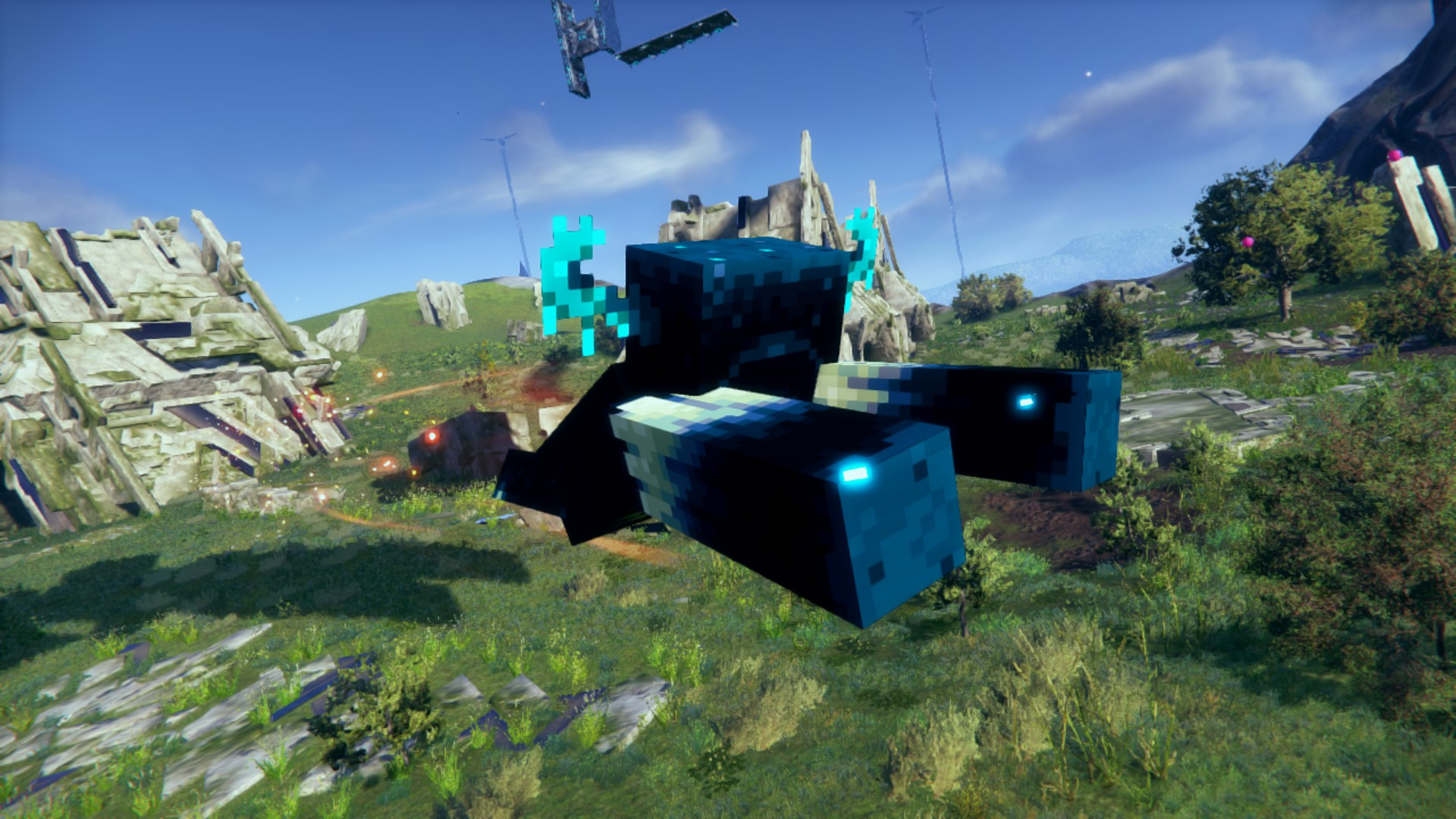 Minecraft Warden over Knuckles Mod for Sonic Frontiers | Frontiers Mods