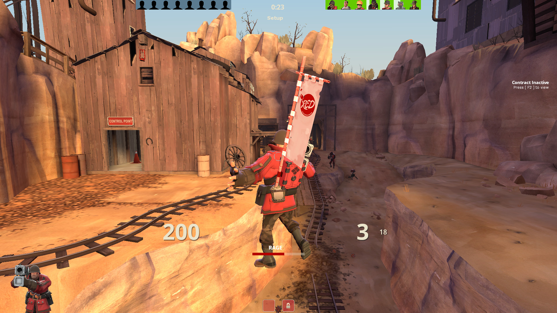 The team colored Concheror Mod for Team Fortress 2 | TF2 Mods