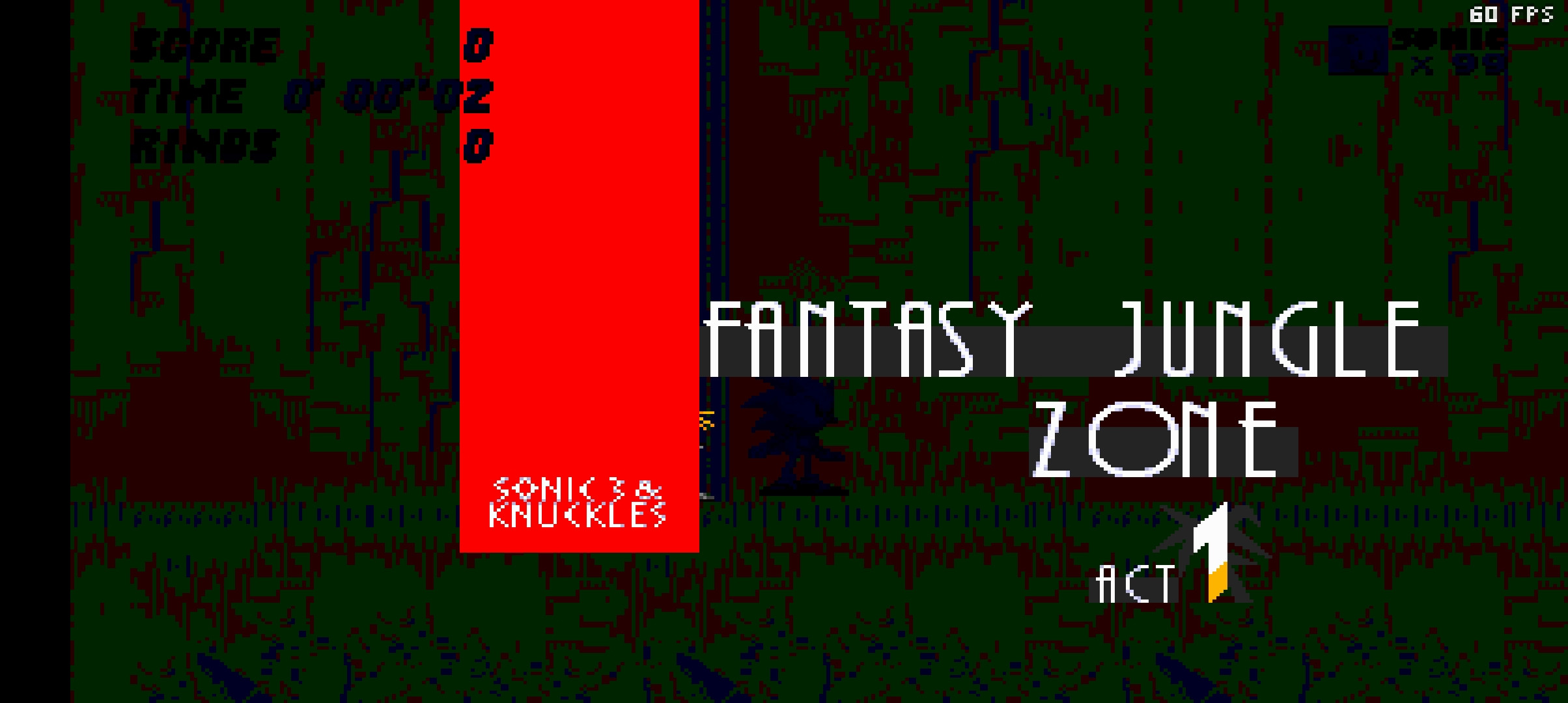 Fantasy Jungle Over Angel Island (Title Card) Mod for Sonic 3 A.I.R ...