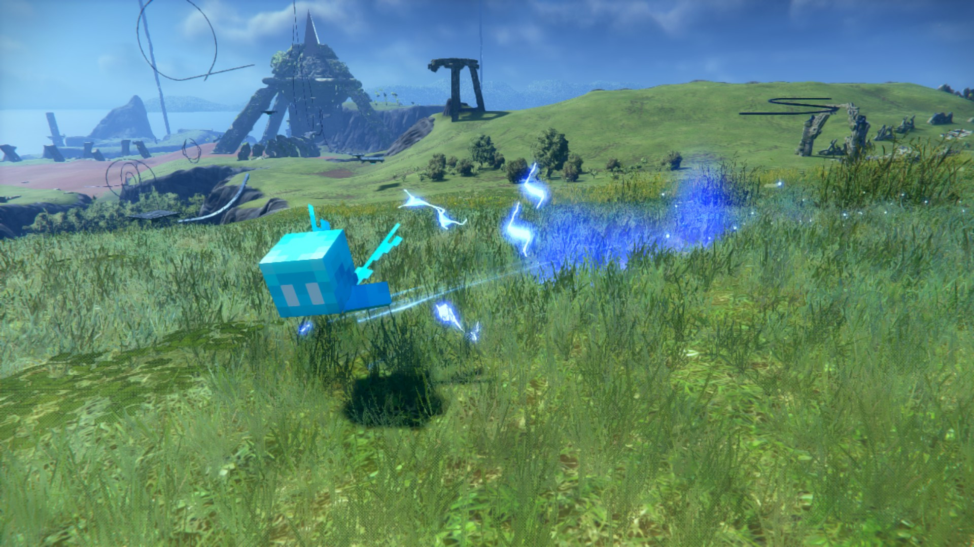 Minecraft Allay over Sonic Mod for Sonic Frontiers | Frontiers Mods