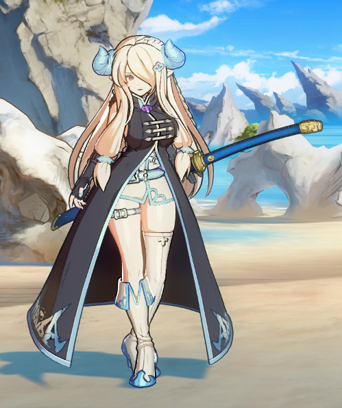 Fuwawa Narmaya (Colors 2-8) Mod for Granblue Fantasy Versus: Rising ...