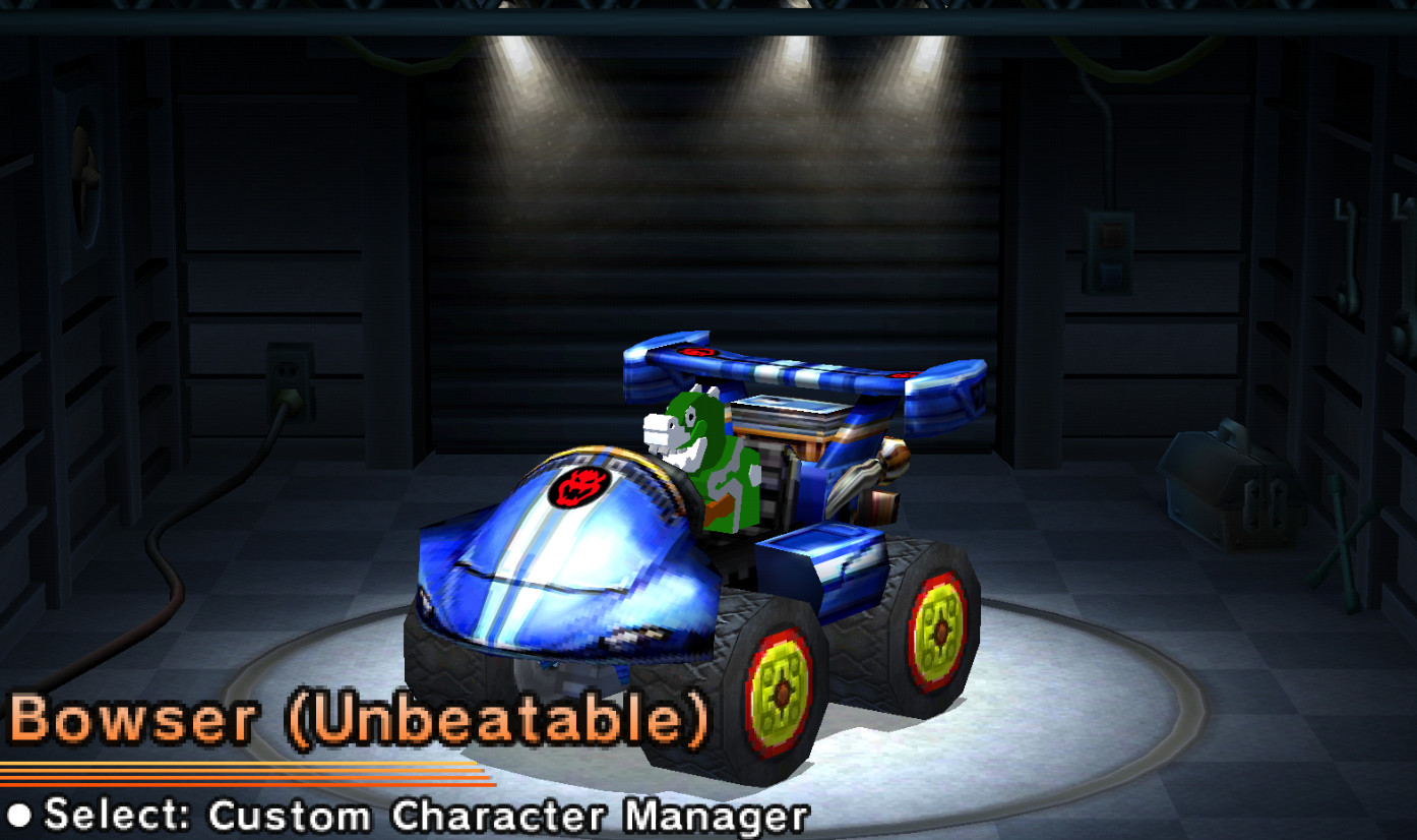Bowser (We are Nintendo Commercial) Mod for Mario Kart 7 | MK7 Mods