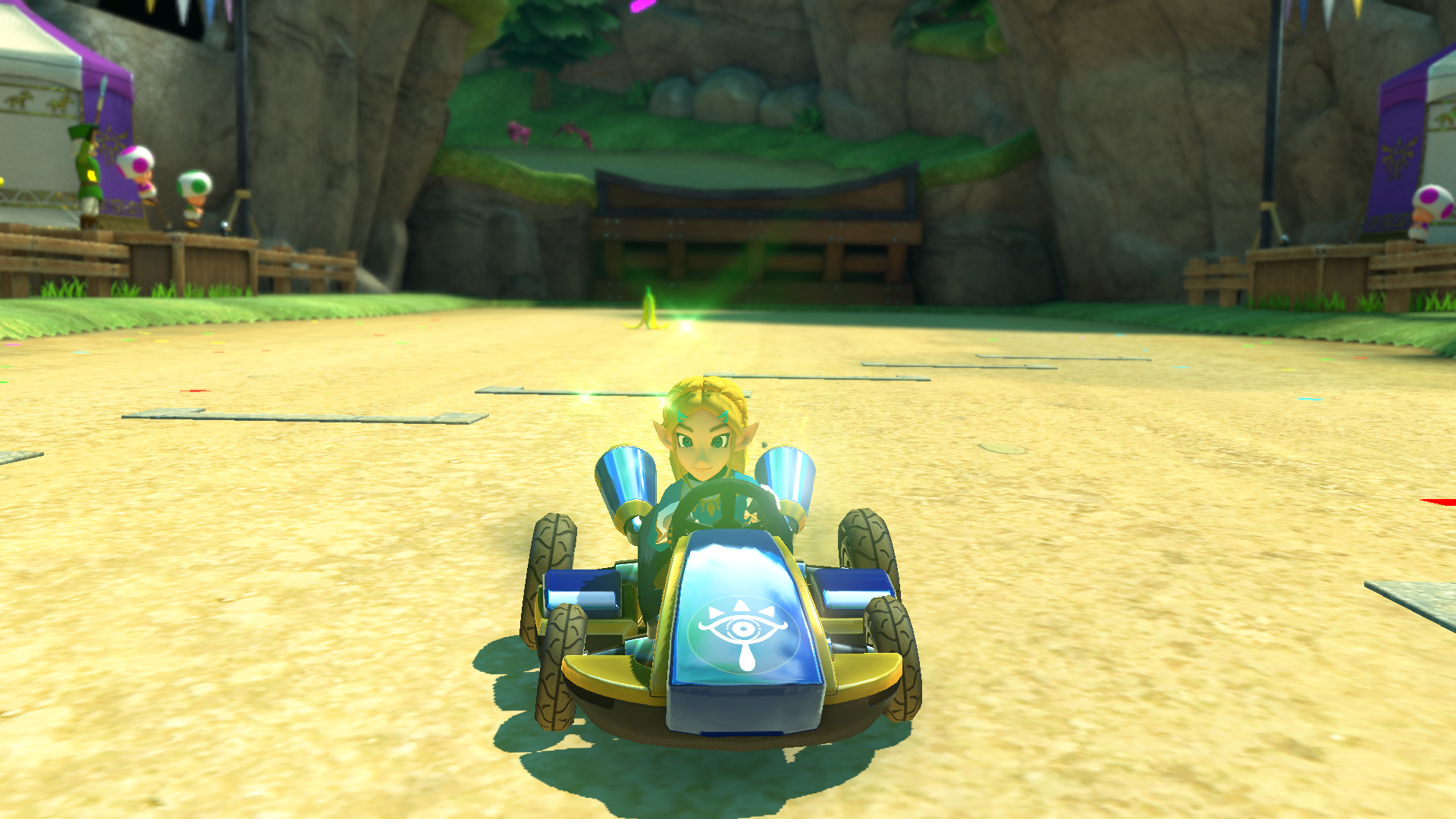 Zelda over Link Botw Mod for Mario Kart 8 Deluxe | MK8D Mods