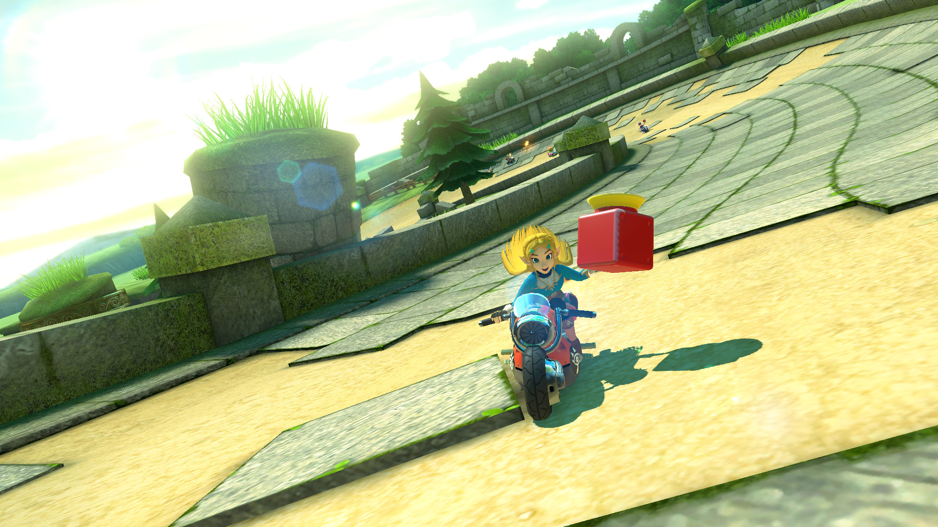 Zelda over Link Botw Mod for Mario Kart 8 Deluxe | MK8D Mods