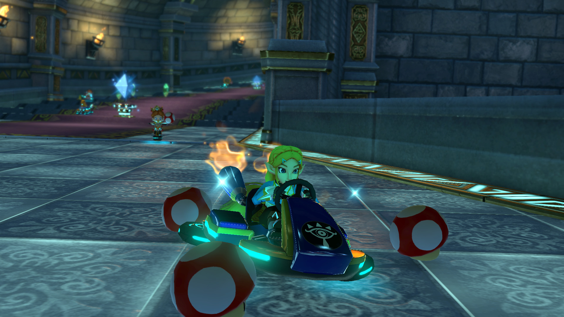Zelda over Link Botw Mod for Mario Kart 8 Deluxe | MK8D Mods