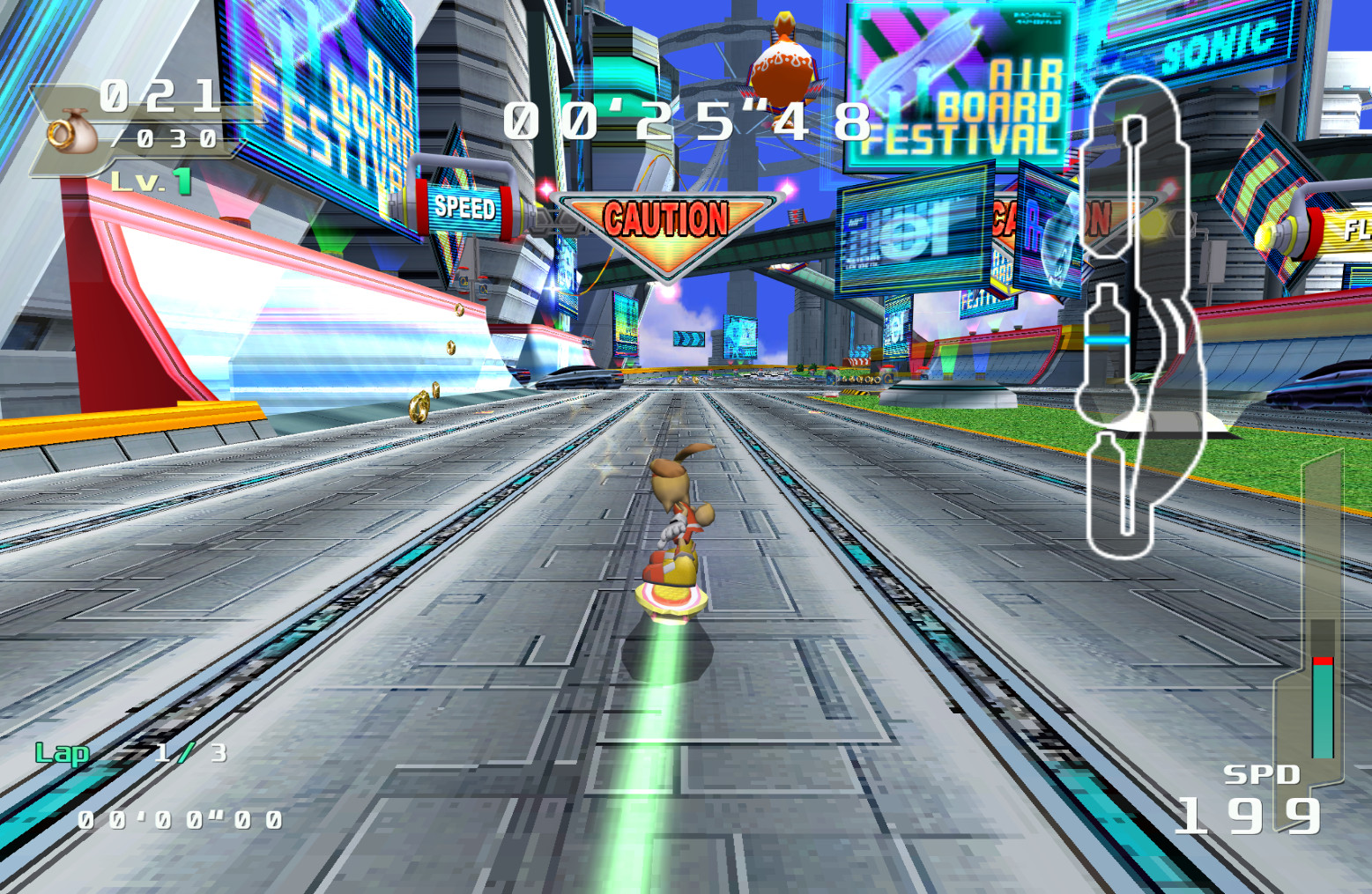 Sonic the Hedgehog (2006)- HUD Mod for Sonic Riders (GameCube) | SR-GC Mods