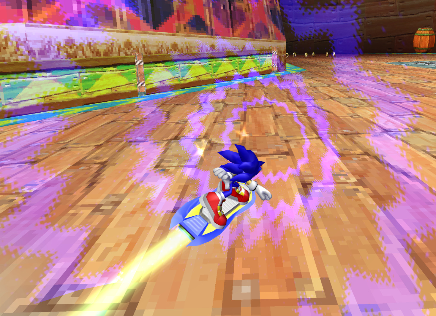 Sonic Rush Boost Mod for Sonic Riders (GameCube) | SR-GC Mods