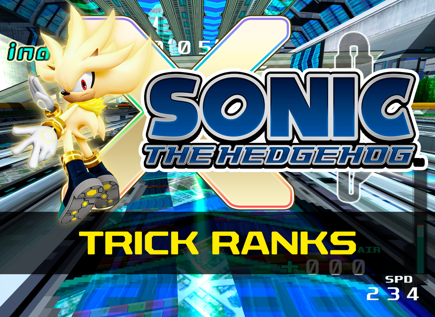 Sonic the Hedgehog (2006)- Trick Ranks Mod for Sonic Riders (GameCube ...