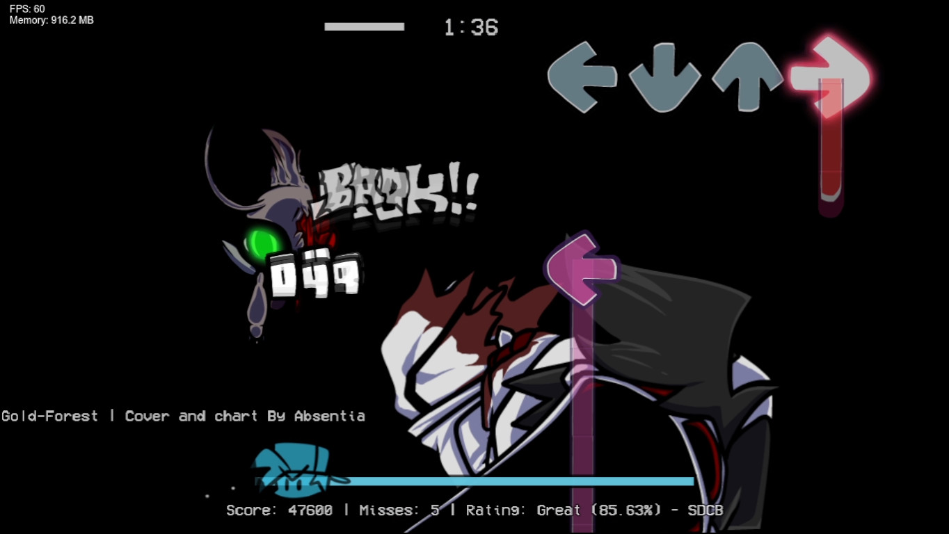 GOLD FOREST (Dark Forest Cover ft. GOLD) Mod for Friday Night Funkin ...