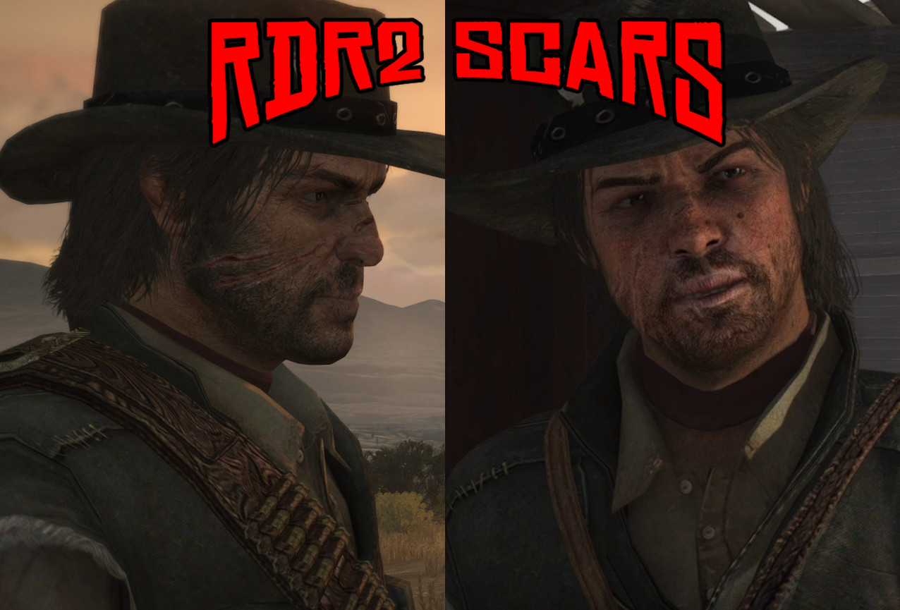 RDR2 Scars Mod for Red Dead Redemption | RDR1 Mods