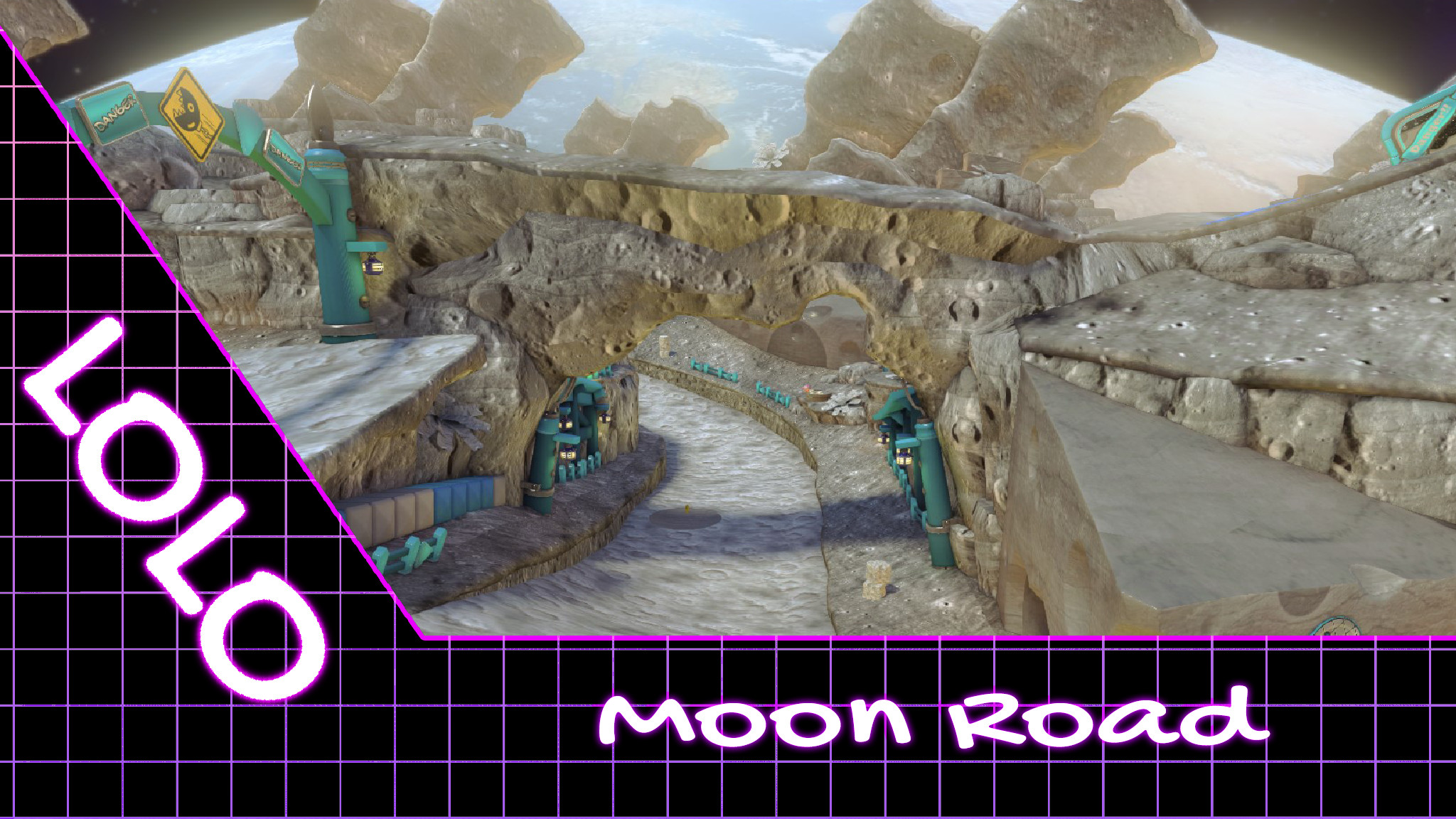 Moon Road Mod for Mario Kart 8 Deluxe | MK8D Mods