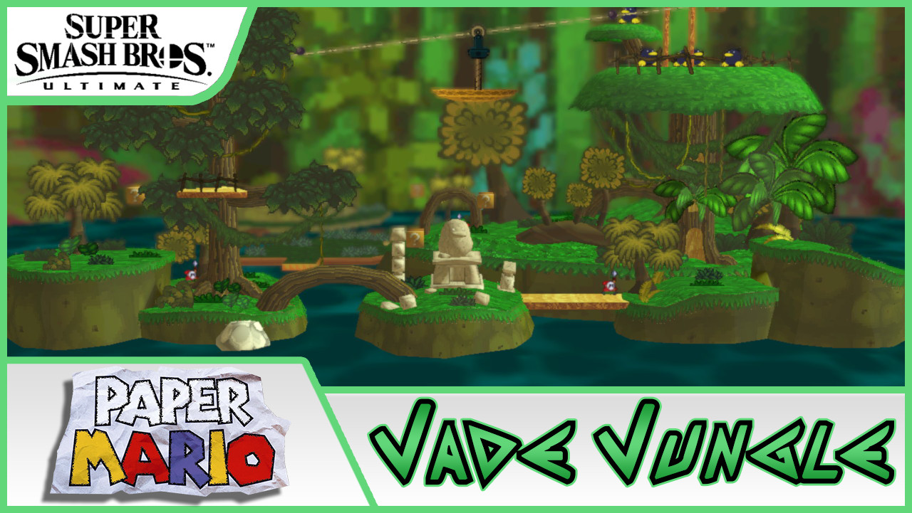 Jade Jungle (Paper Mario) Mod for Super Smash Bros. Ultimate | SSBU Mods