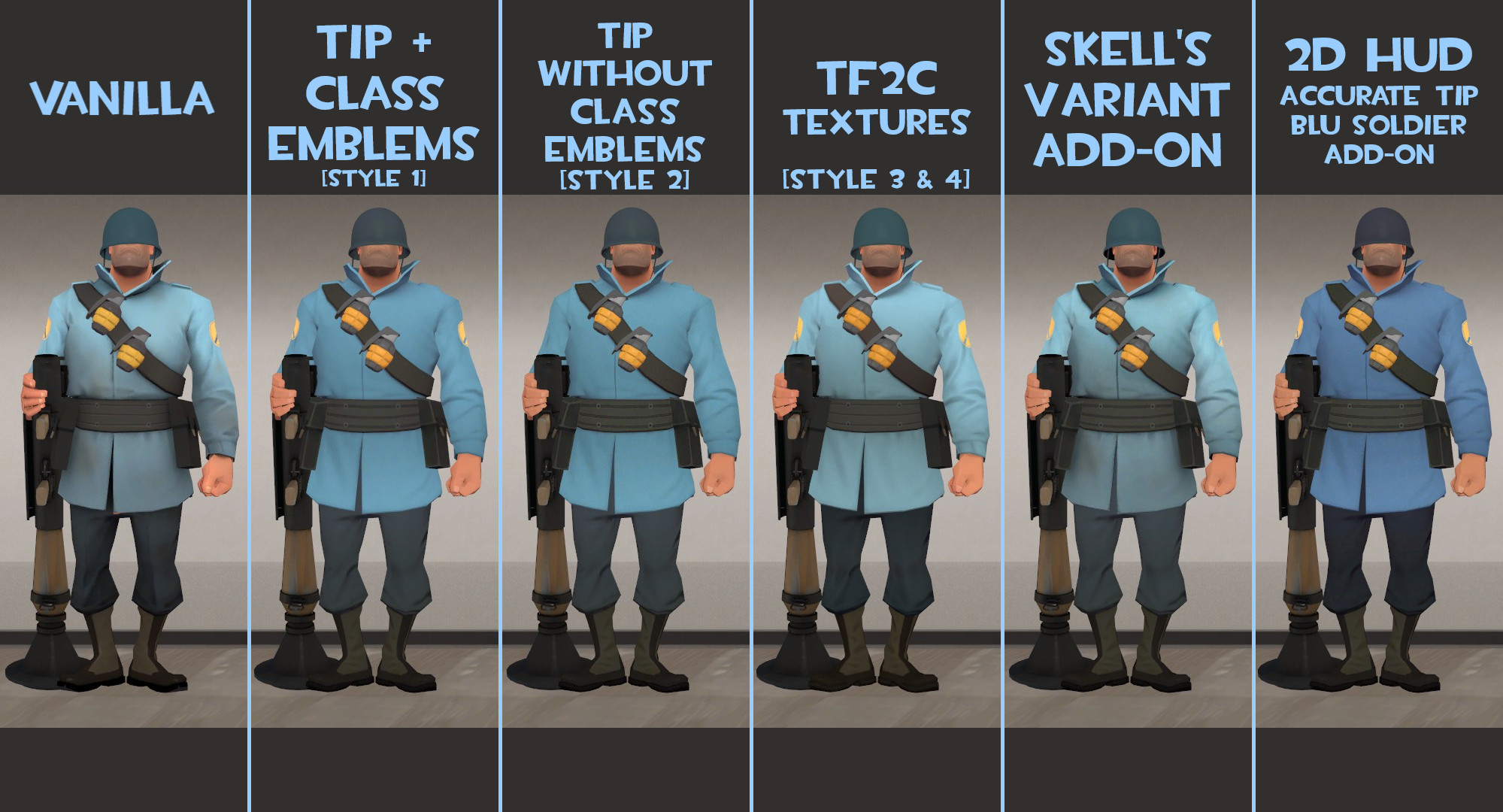 The New TIP: Texture Improvement Pack Mod for Team Fortress 2 | TF2 Mods