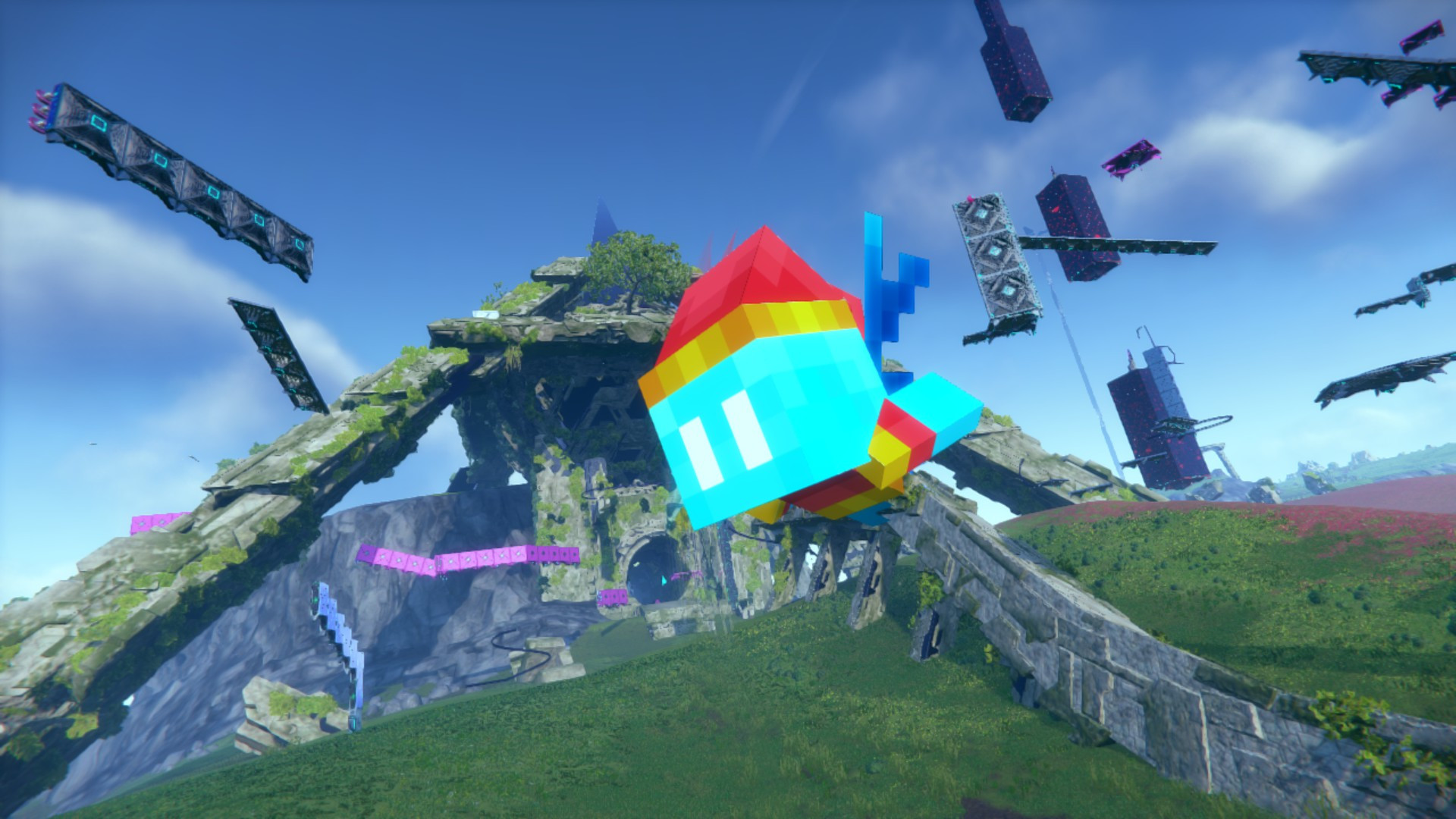 Minecraft Allay over Sonic Mod for Sonic Frontiers | Frontiers Mods