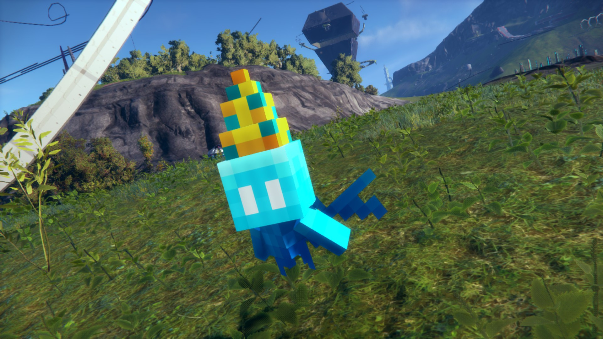 Minecraft Allay over Sonic Mod for Sonic Frontiers | Frontiers Mods