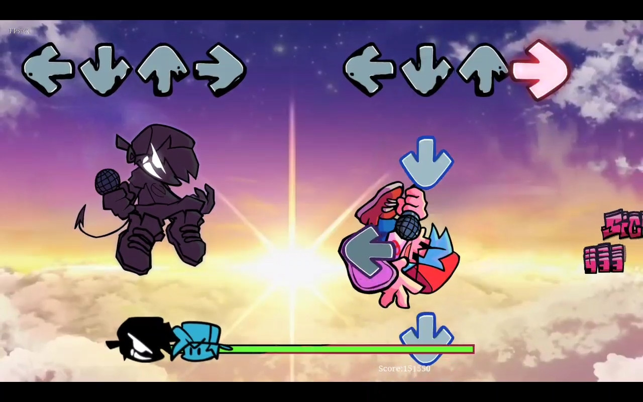 soul bf VS boyfriend however Absorbent Mod for Friday Night Funkin ...