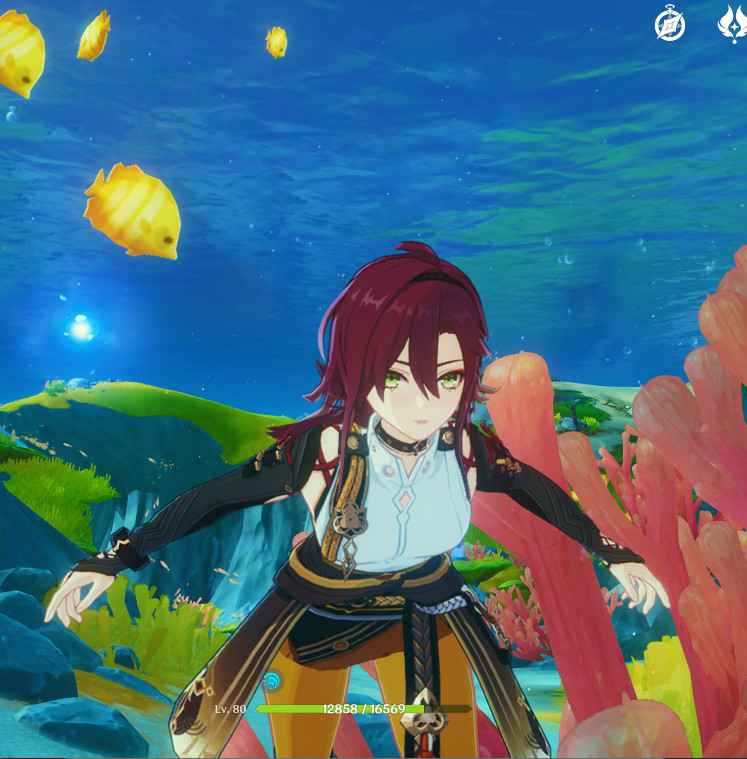 Female Heizou retexture Mod for Genshin Impact | GI Mods