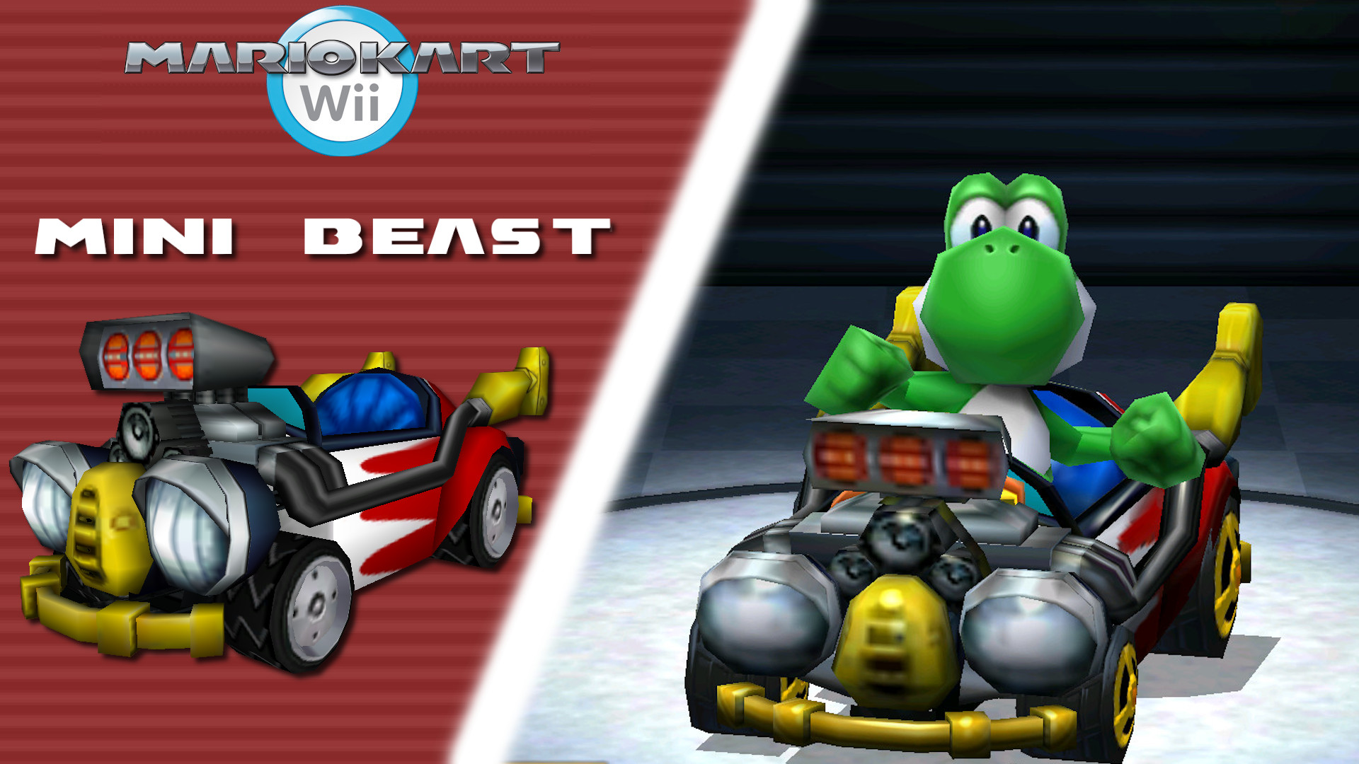 Mini Beast (MKWii) Mod for Mario Kart 7 | MK7 Mods