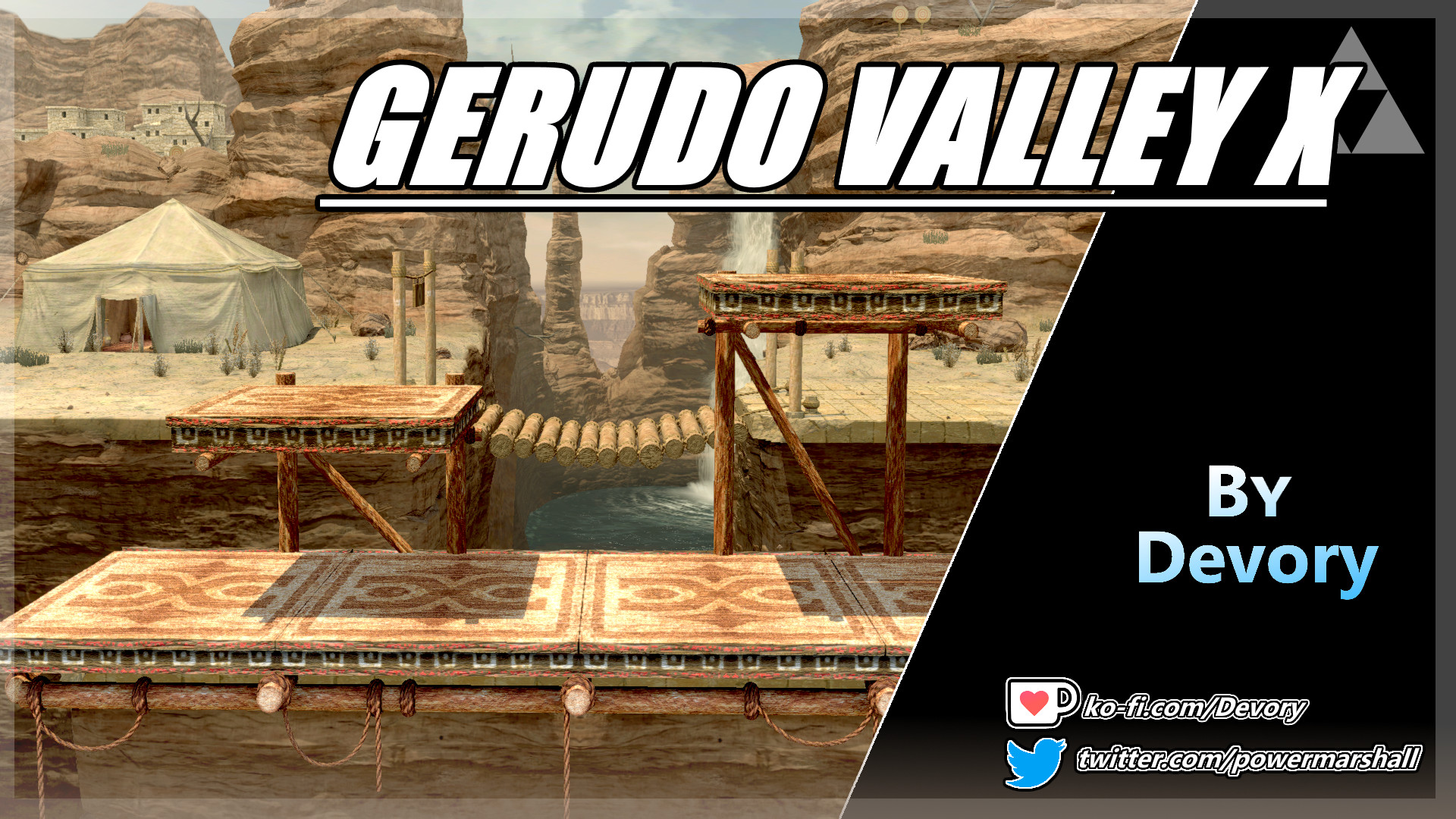 Gerudo Valley X Mod for Super Smash Bros. Ultimate | SSBU Mods