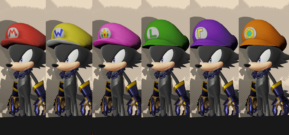 Mario Avatar Hats Mod for Sonic Forces | SFCS Mods