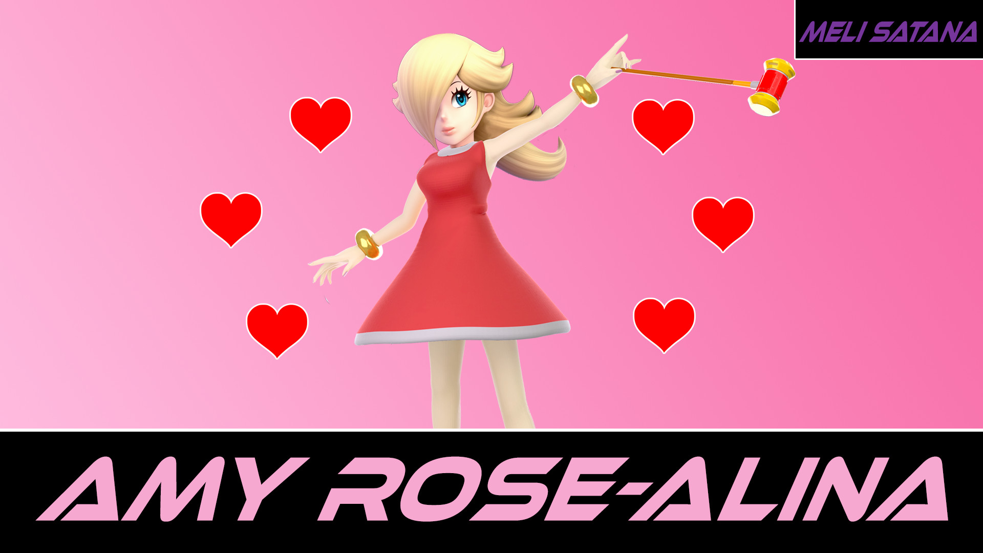 Amy Rose-alina Mod for Super Smash Bros. Ultimate | SSBU Mods