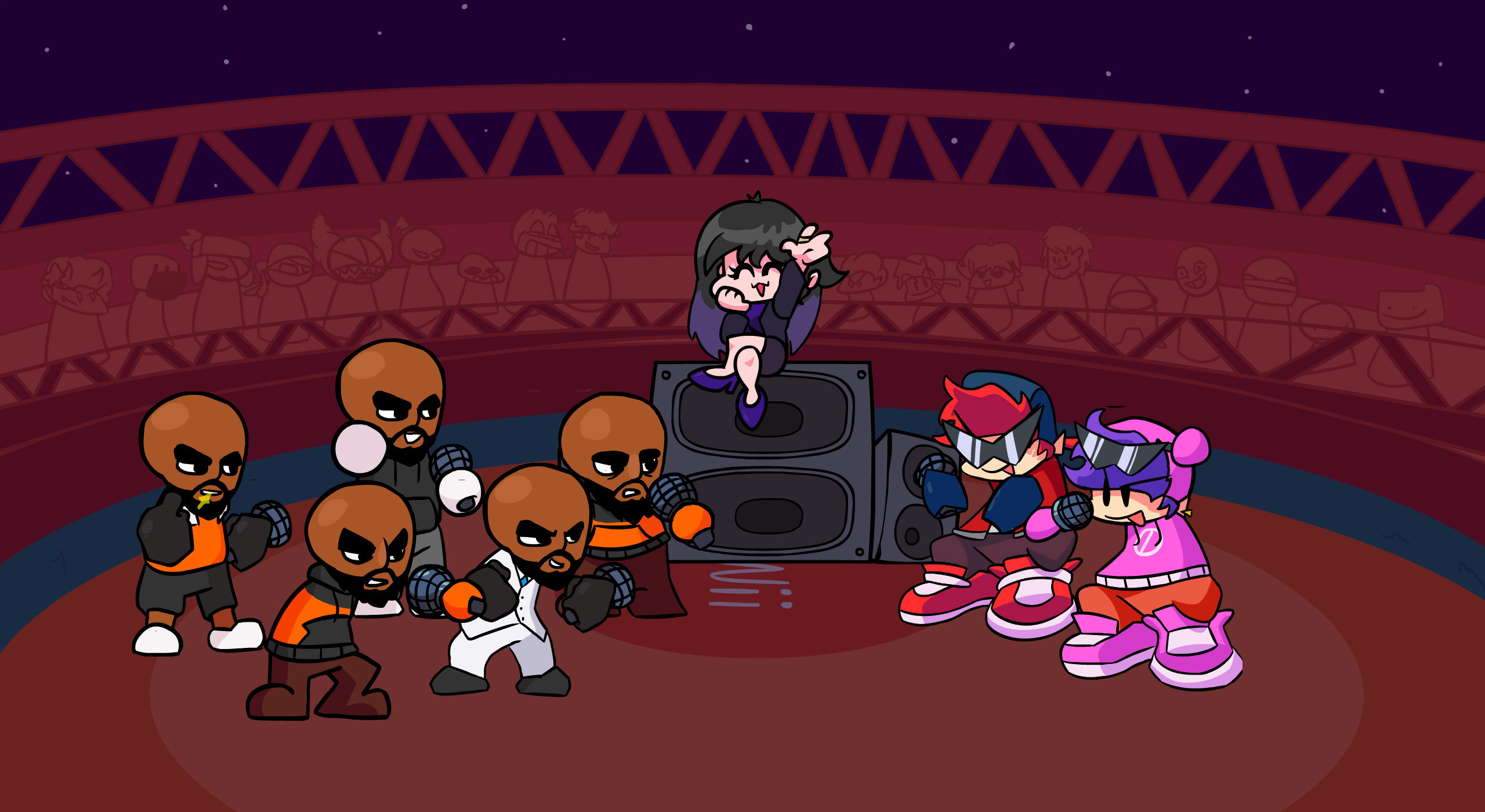 Vs. Matt Deluxe ALPHA (KADE ENGINE VER.) Mod for Friday Night Funkin ...