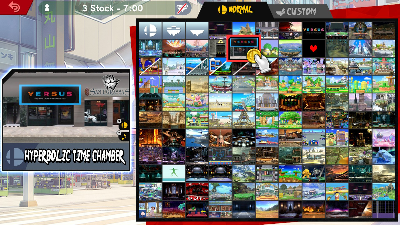 VERSUS Boston Arcade Mod for Super Smash Bros. Ultimate | SSBU Mods