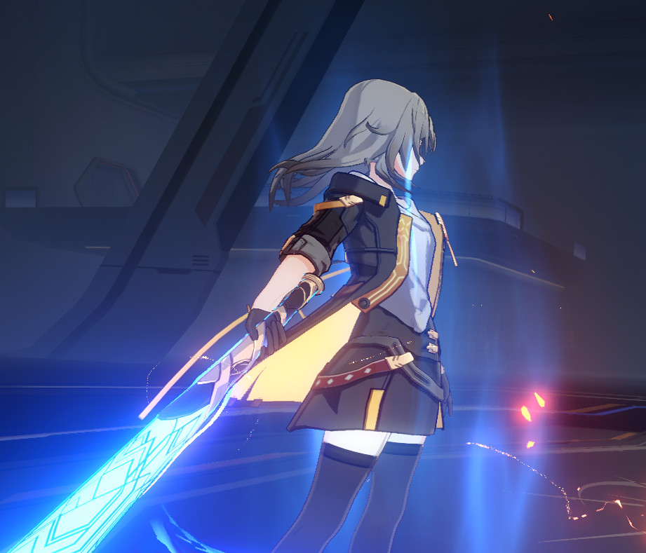 Stelle's stockings/socks w/ Ponytail Mod for Honkai Star Rail | HSR Mods