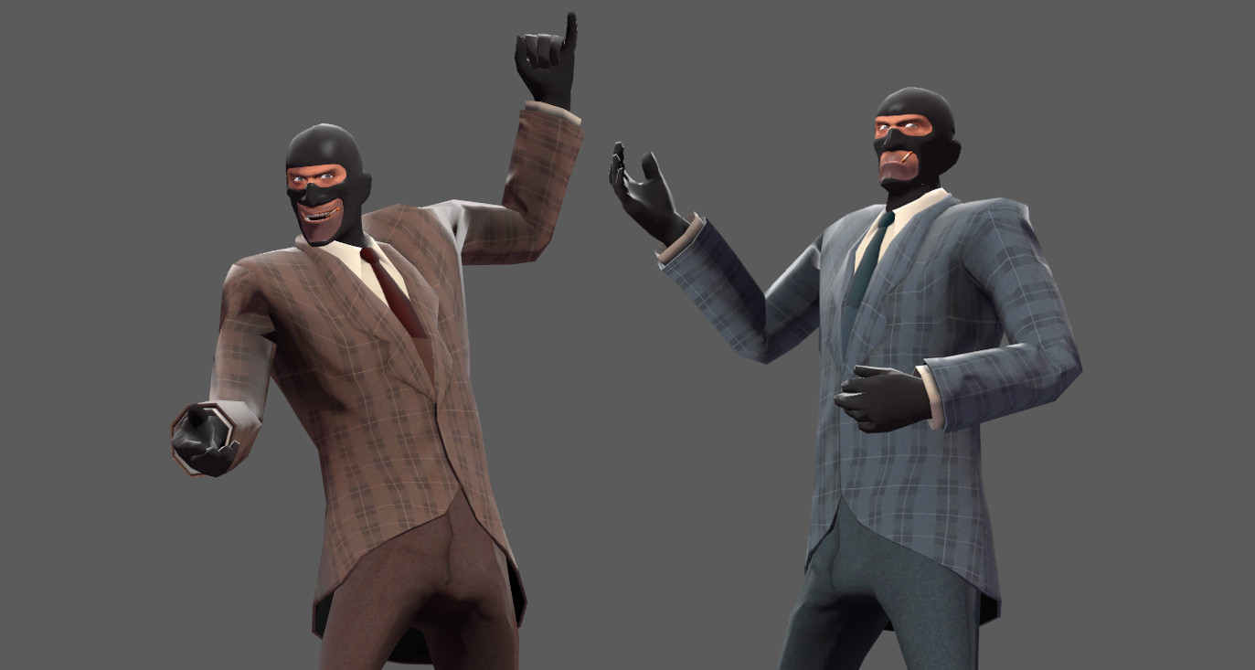 Weird Spy texture test i found on my ssd Mod for Team Fortress 2 | TF2 Mods