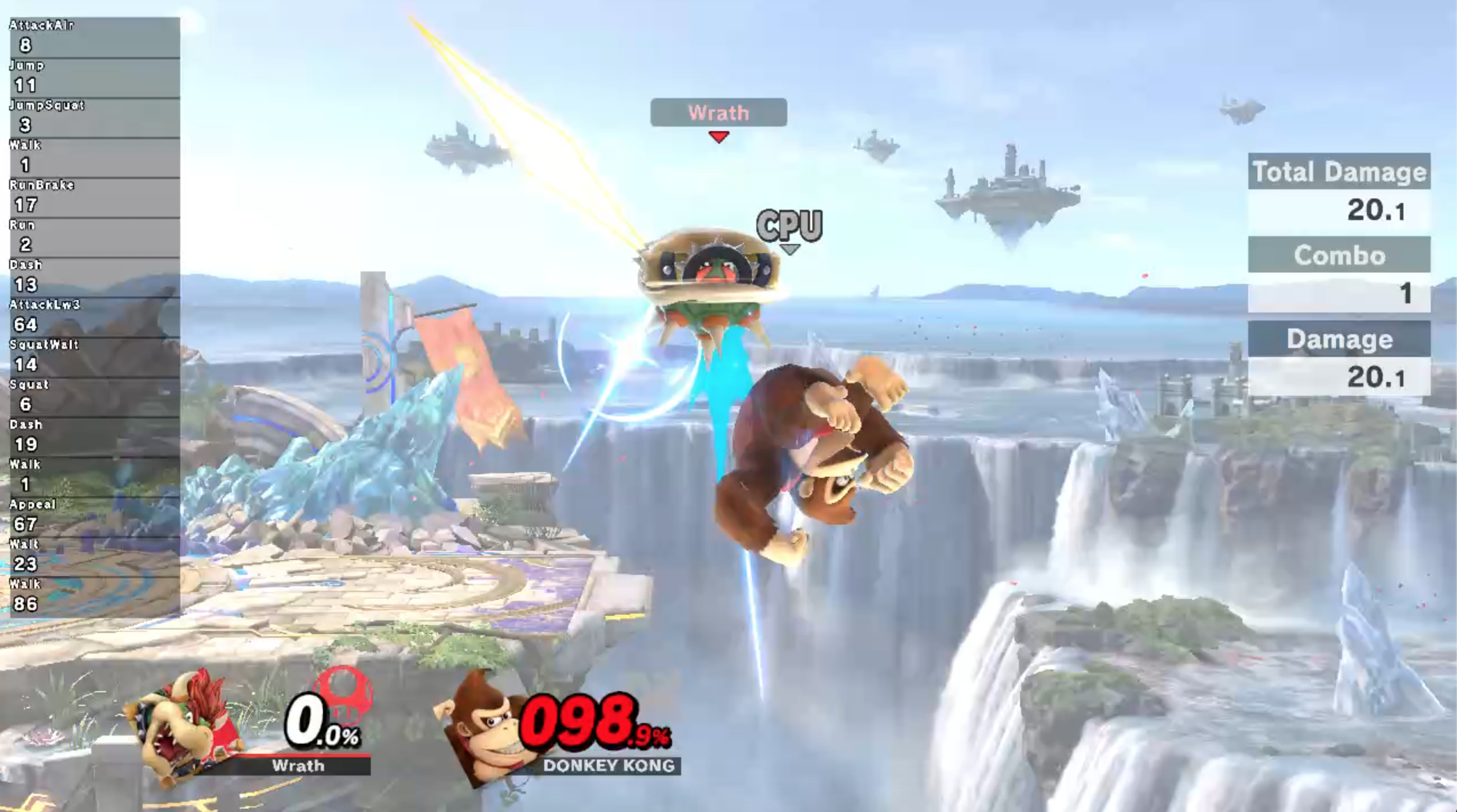 Bowser Down Air spike with no momentum Mod for Super Smash Bros ...