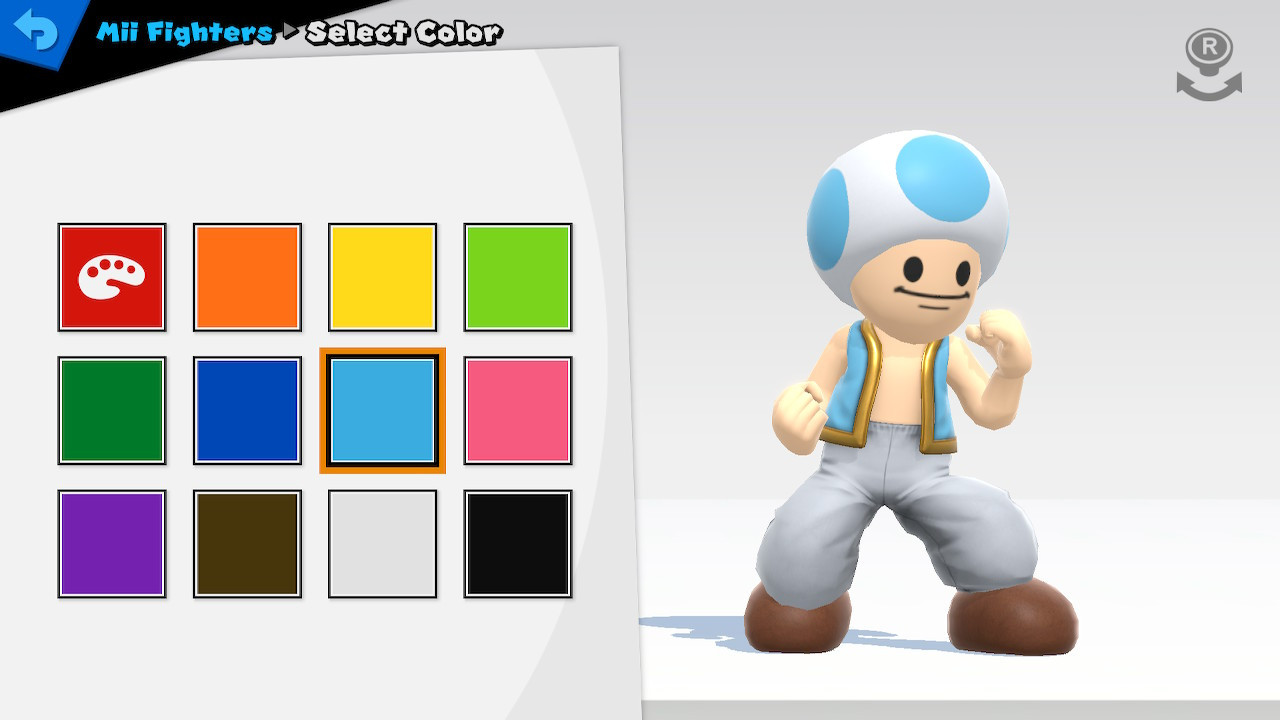 Toad Hat Recolors (Request) Mod for Super Smash Bros. Ultimate | SSBU Mods