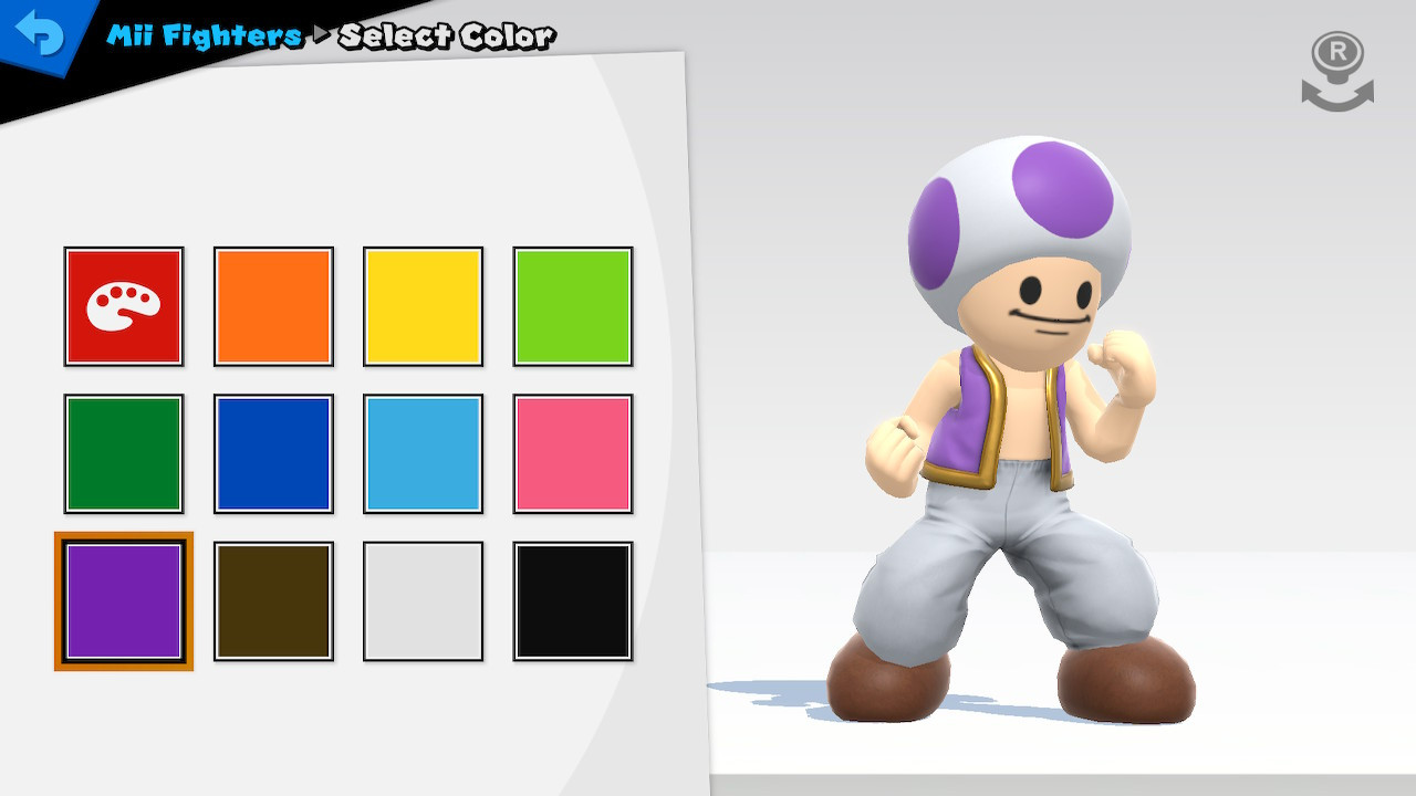 Toad Hat Recolors (Request) Mod for Super Smash Bros. Ultimate | SSBU Mods
