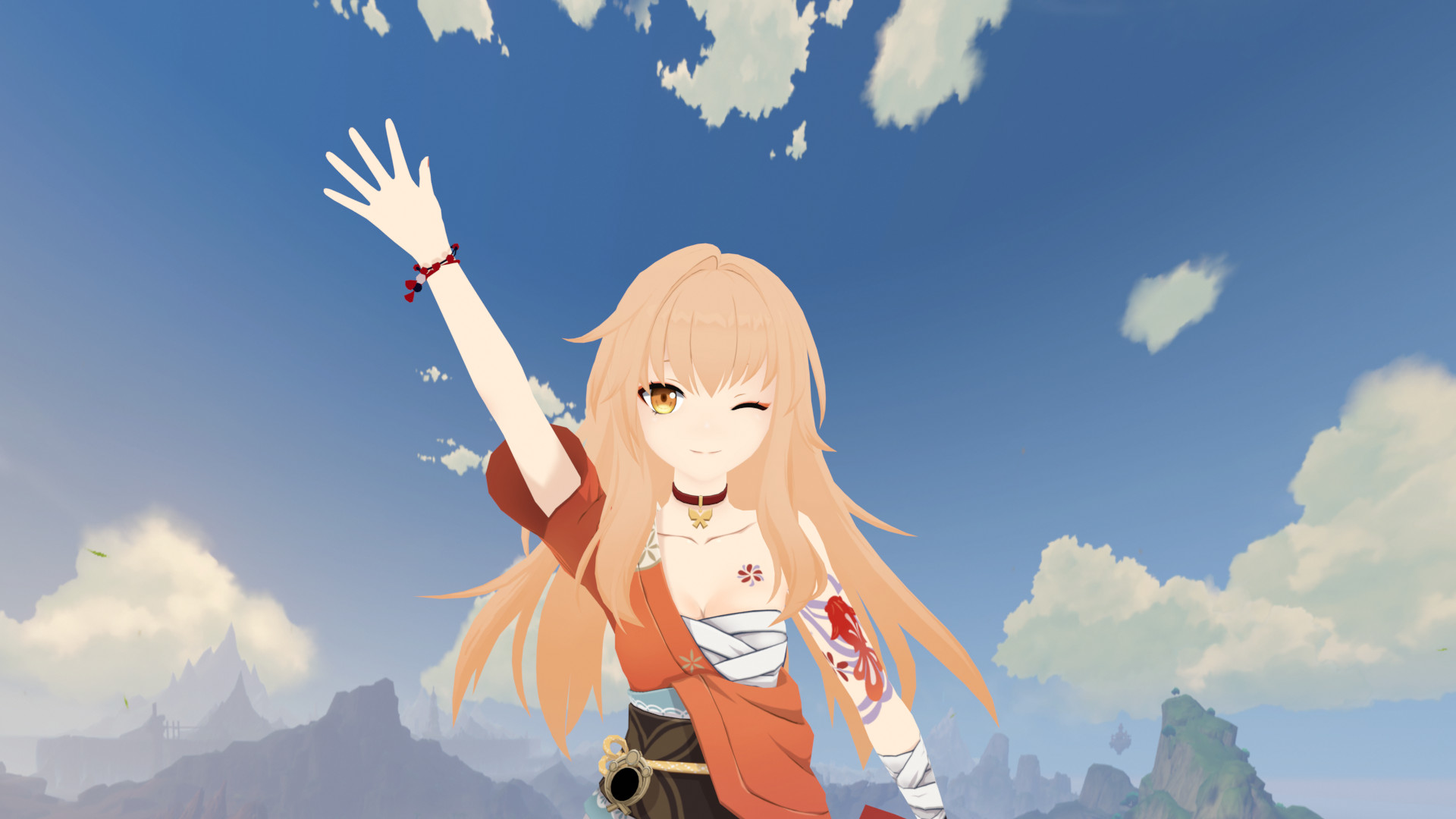 Hair down Yoimiya! Mod for Genshin Impact | GI Mods