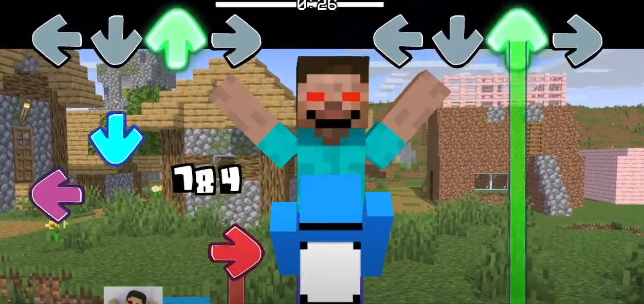 ADDICTION - MINECRAFT ONESHOT Mod for Friday Night Funkin' | FNF Mods