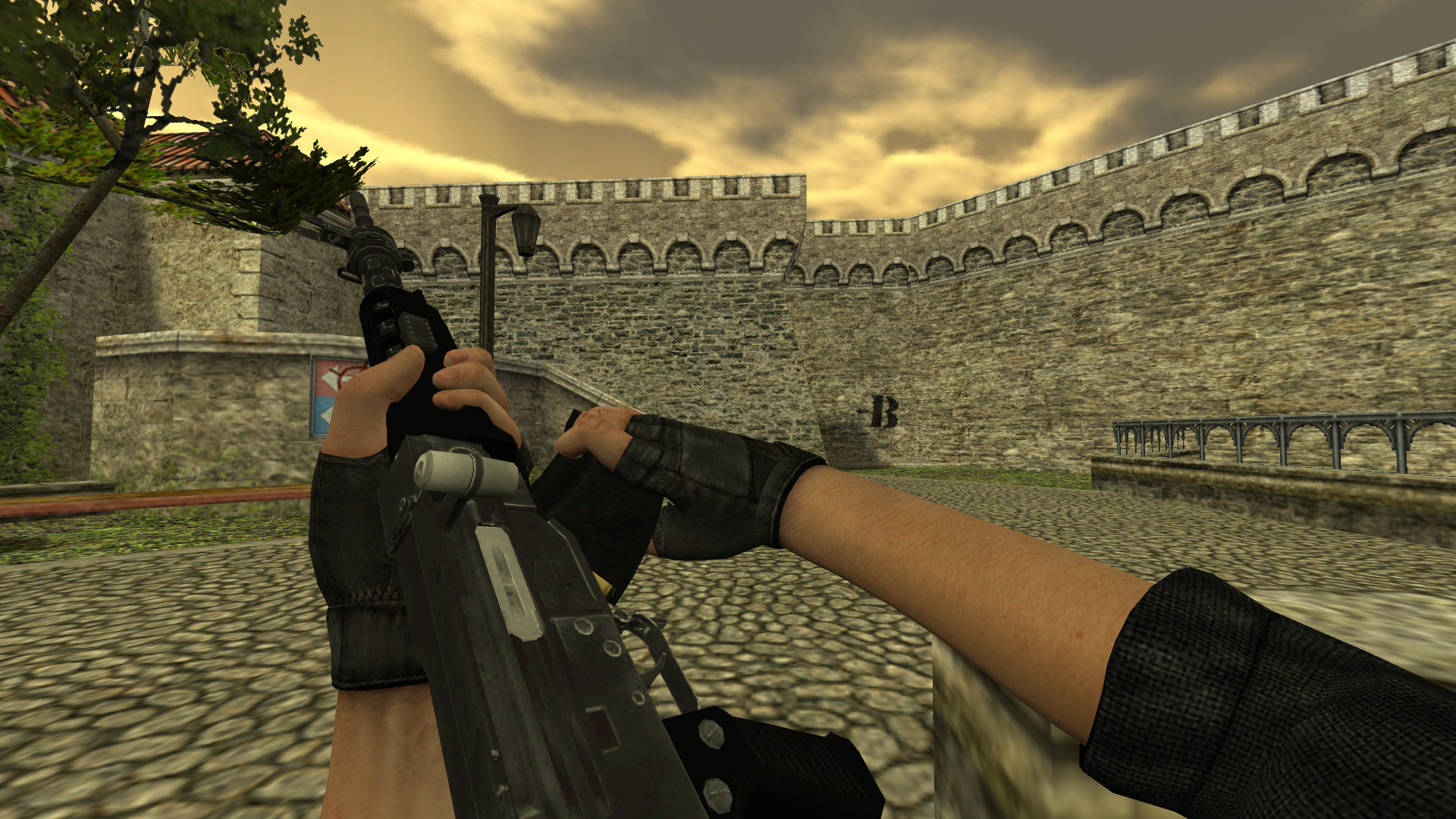 SIG SG 510 Battle Rifle on Vanguard Animation Mod for Counter-Strike 1. ...