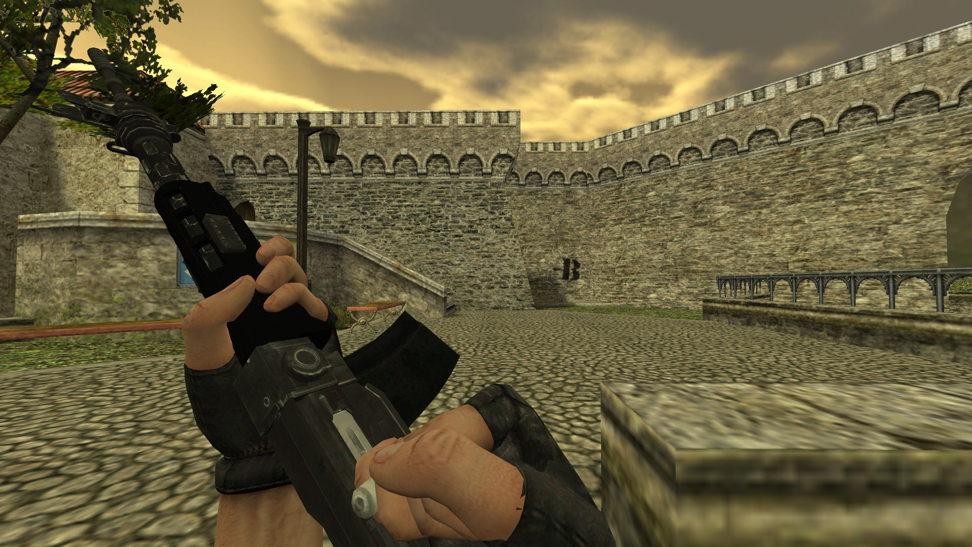 SIG SG 510 Battle Rifle on Vanguard Animation Mod for Counter-Strike 1. ...