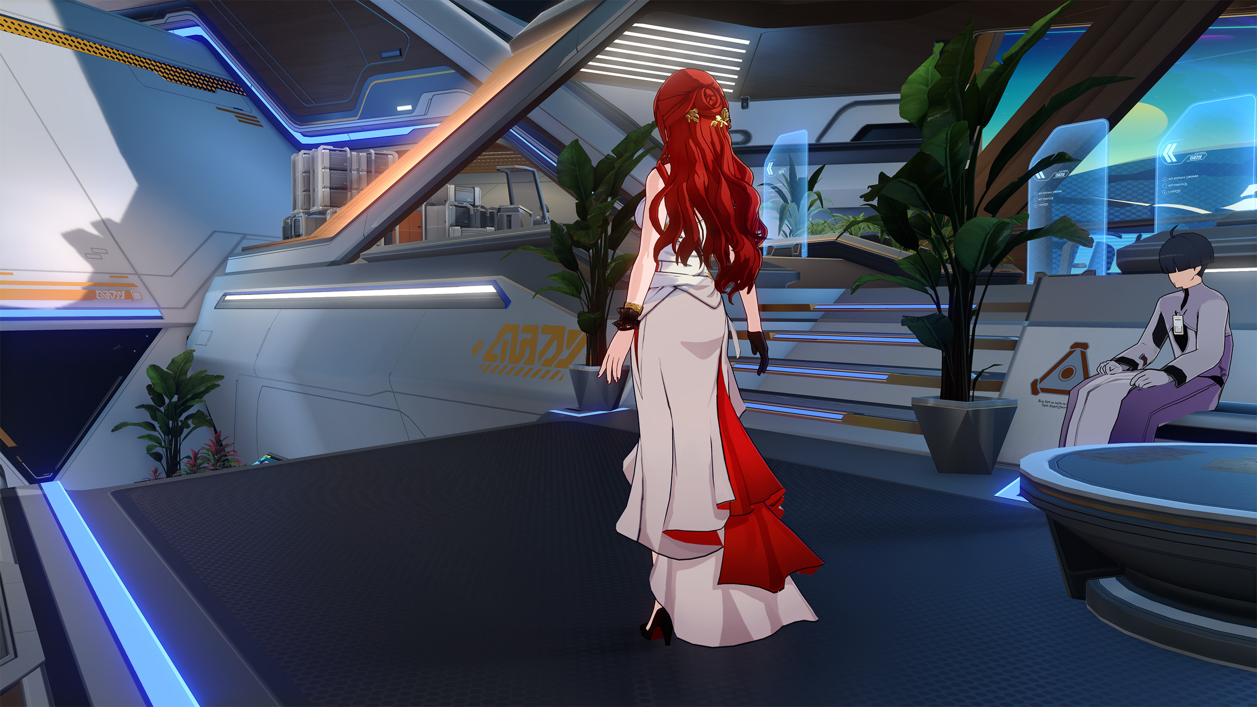 Capeless Himeko Mod for Honkai Star Rail | HSR Mods
